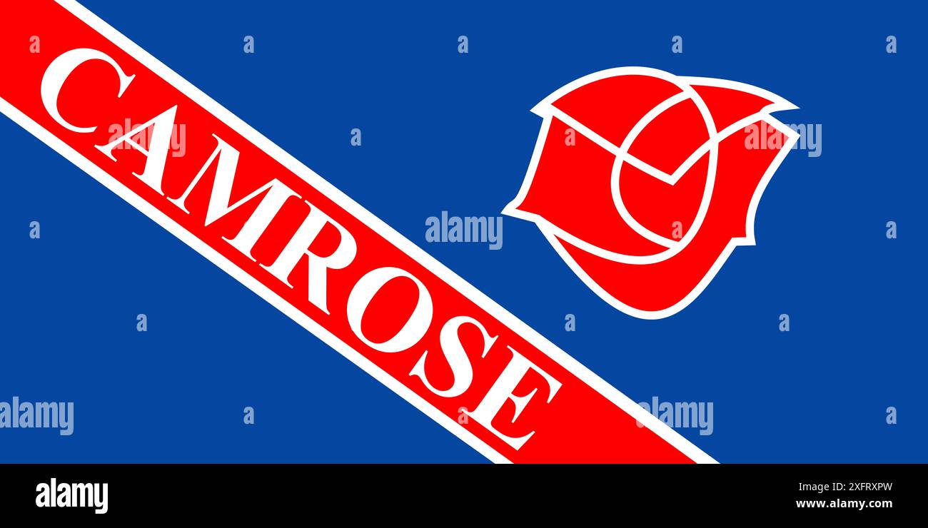 Flag of the city of Camrose Stock Photo - Alamy