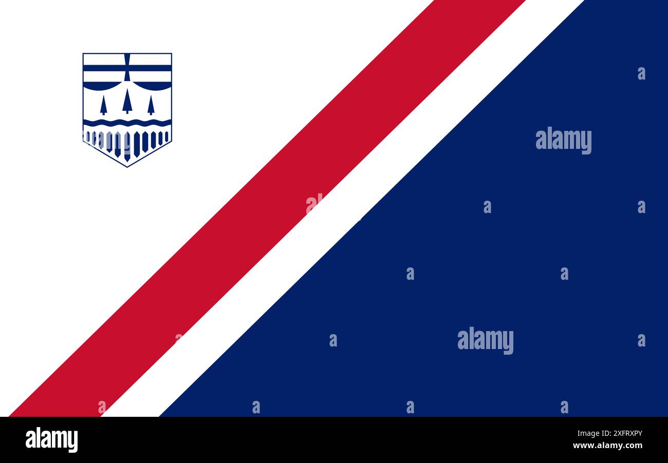 Flag of the city of St Albert Stock Photo - Alamy