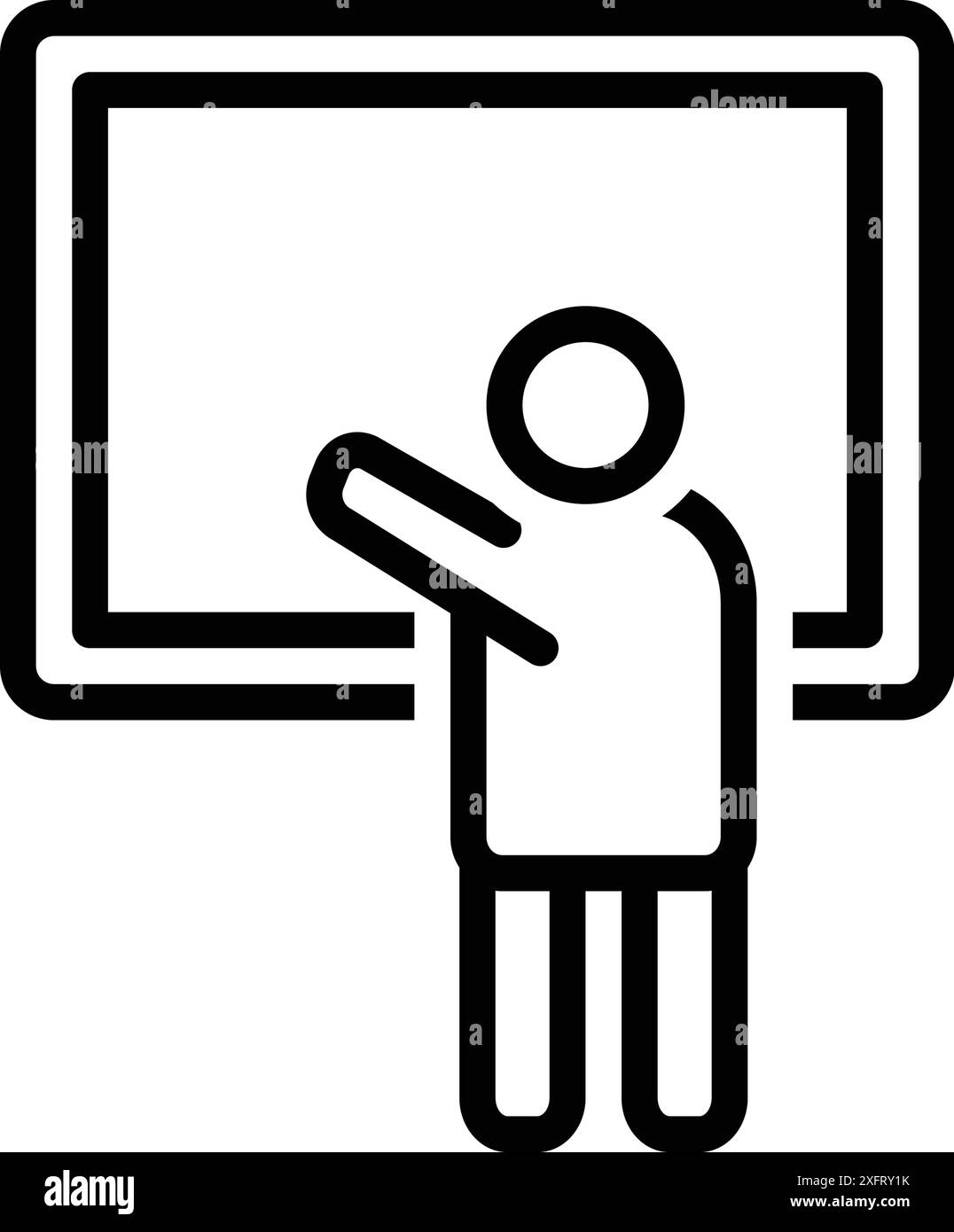 Icon for presenting,put forward Stock Vector Image & Art - Alamy