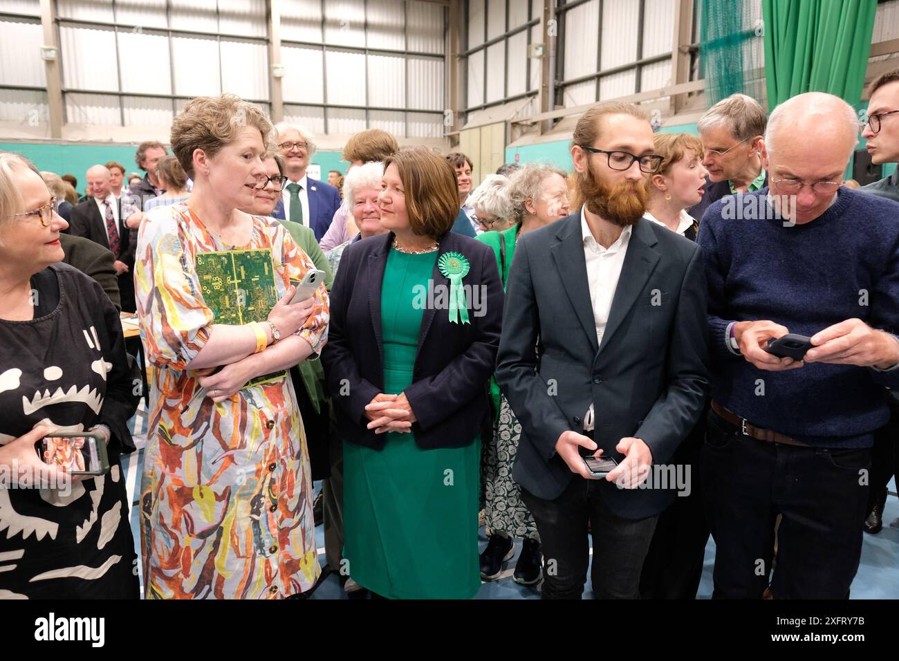 Hereford, Herefordshire, UK – Friday 4th July 2024 – Ellie Chowns ...
