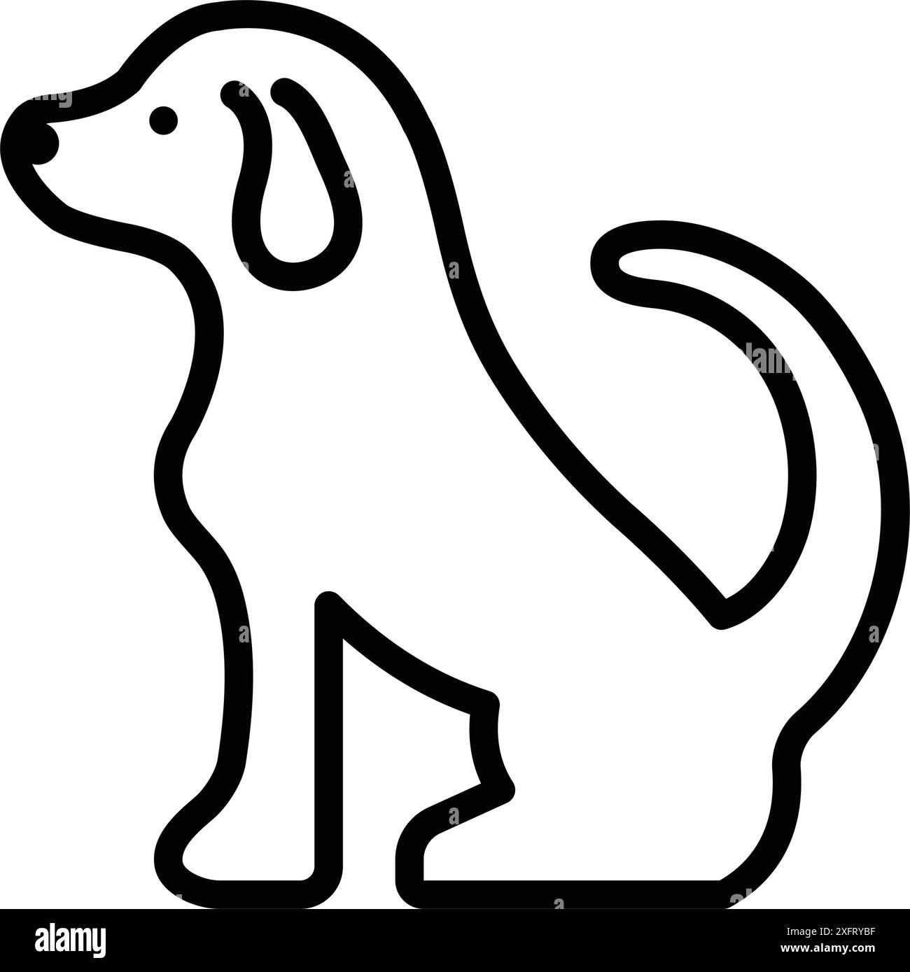 Icon for springer,dog Stock Vector Image & Art - Alamy