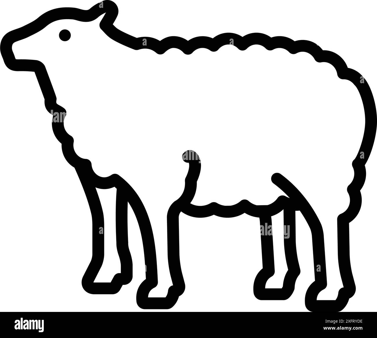 Baa Cut Out Stock Images & Pictures - Alamy