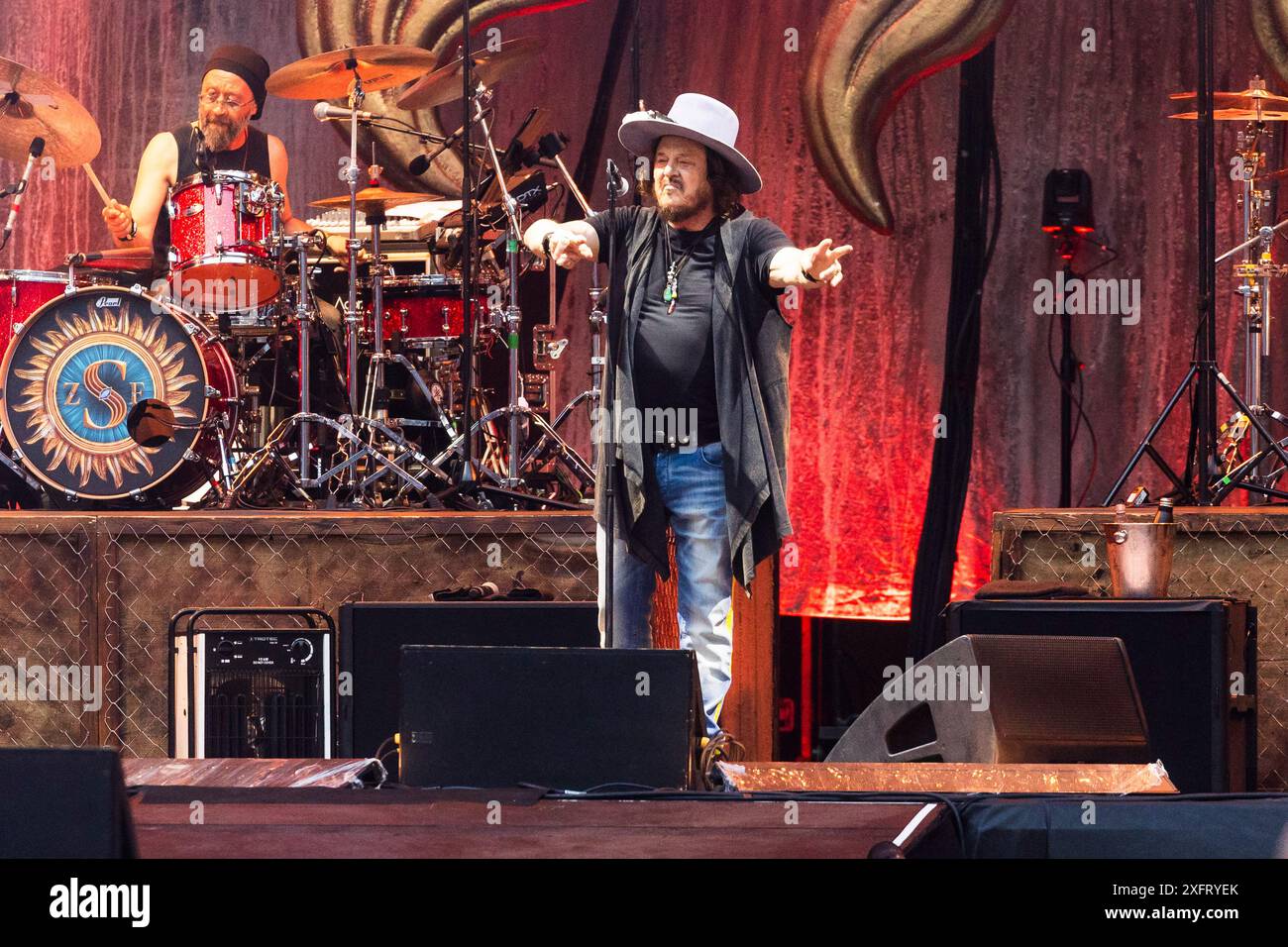 Milano, Italy. 04th July, 2024. Zucchero is performing live in concert ...