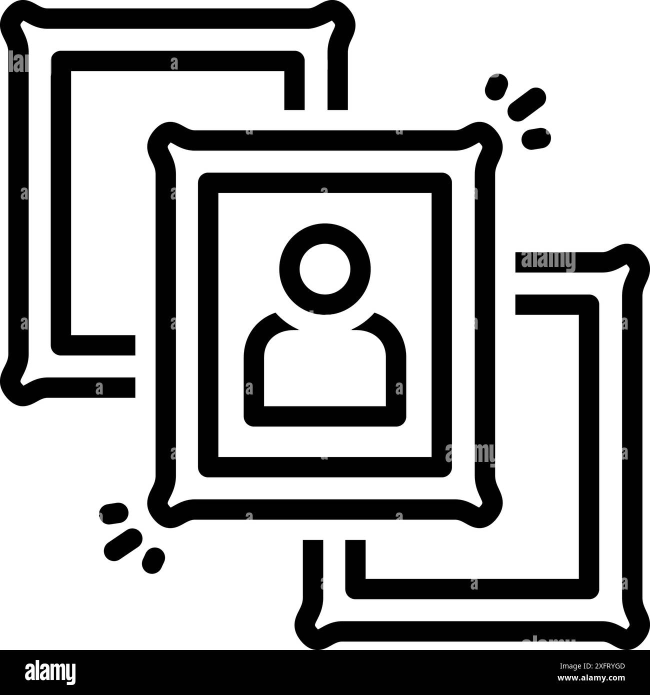 Icon for portraits,painting Stock Vector Image & Art - Alamy