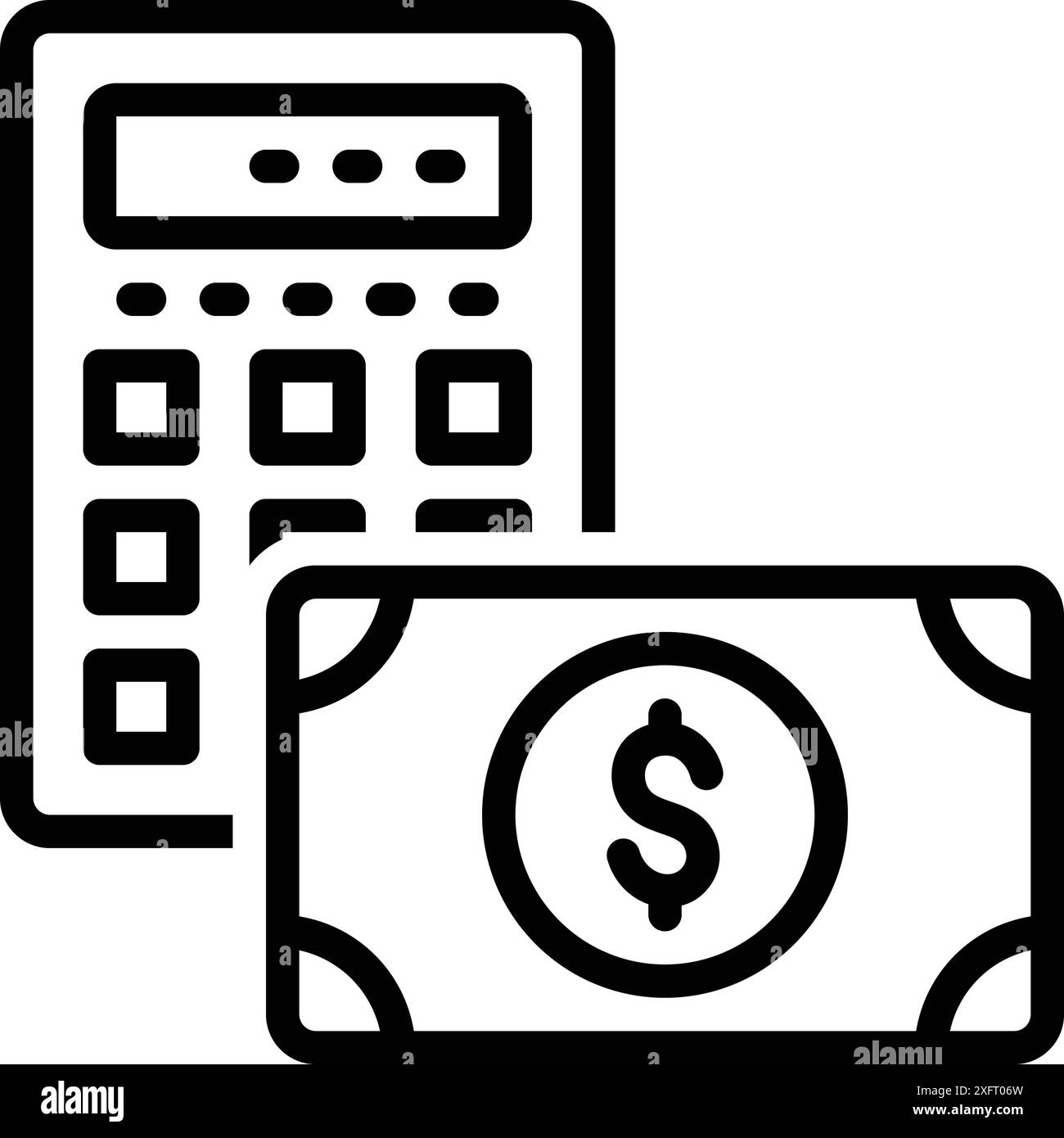 Icon for estimate, calculation Stock Vector Image & Art - Alamy