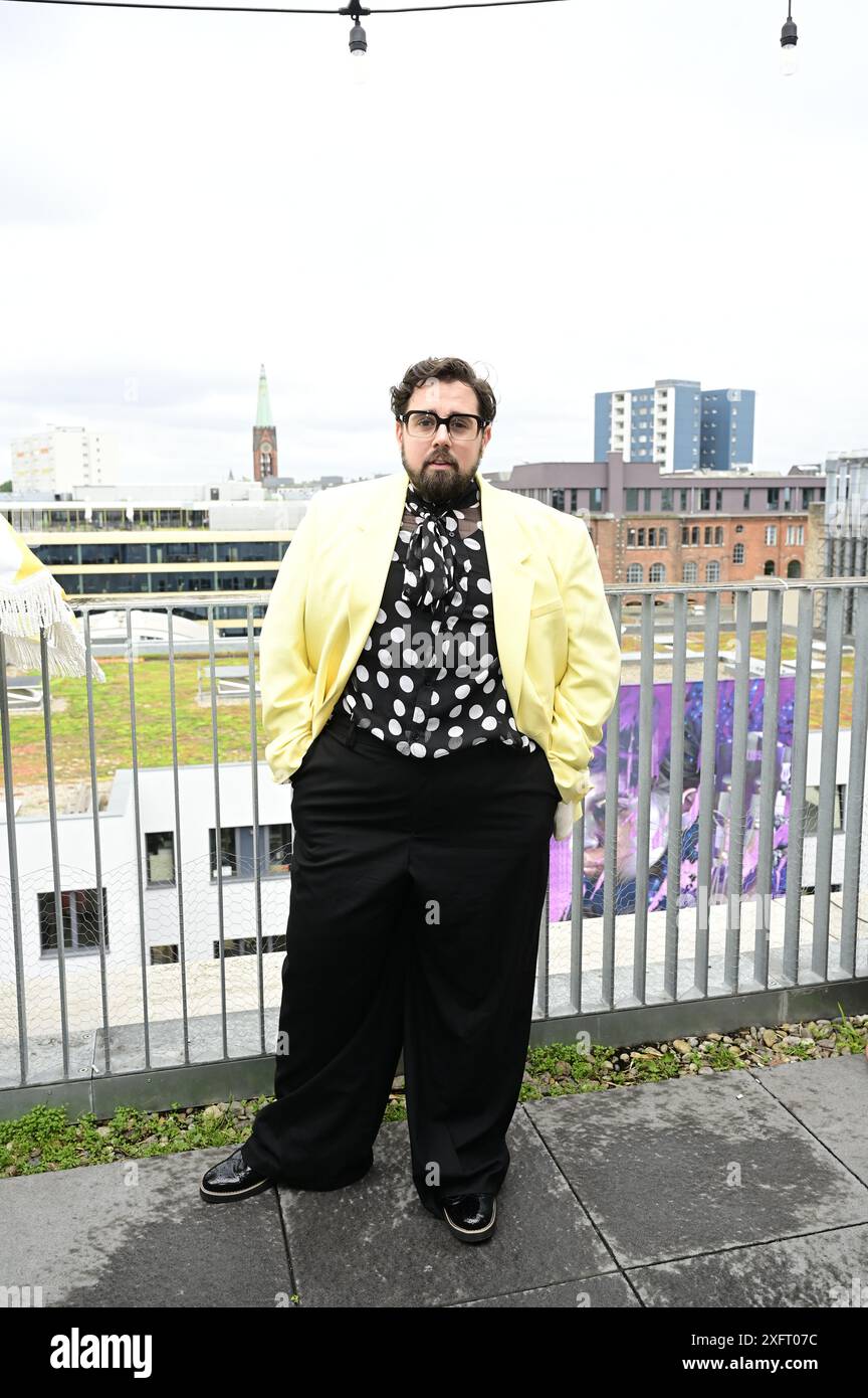 Steven Preisner beim Mates Date Influencer Event auf der Berlin Fashion ...