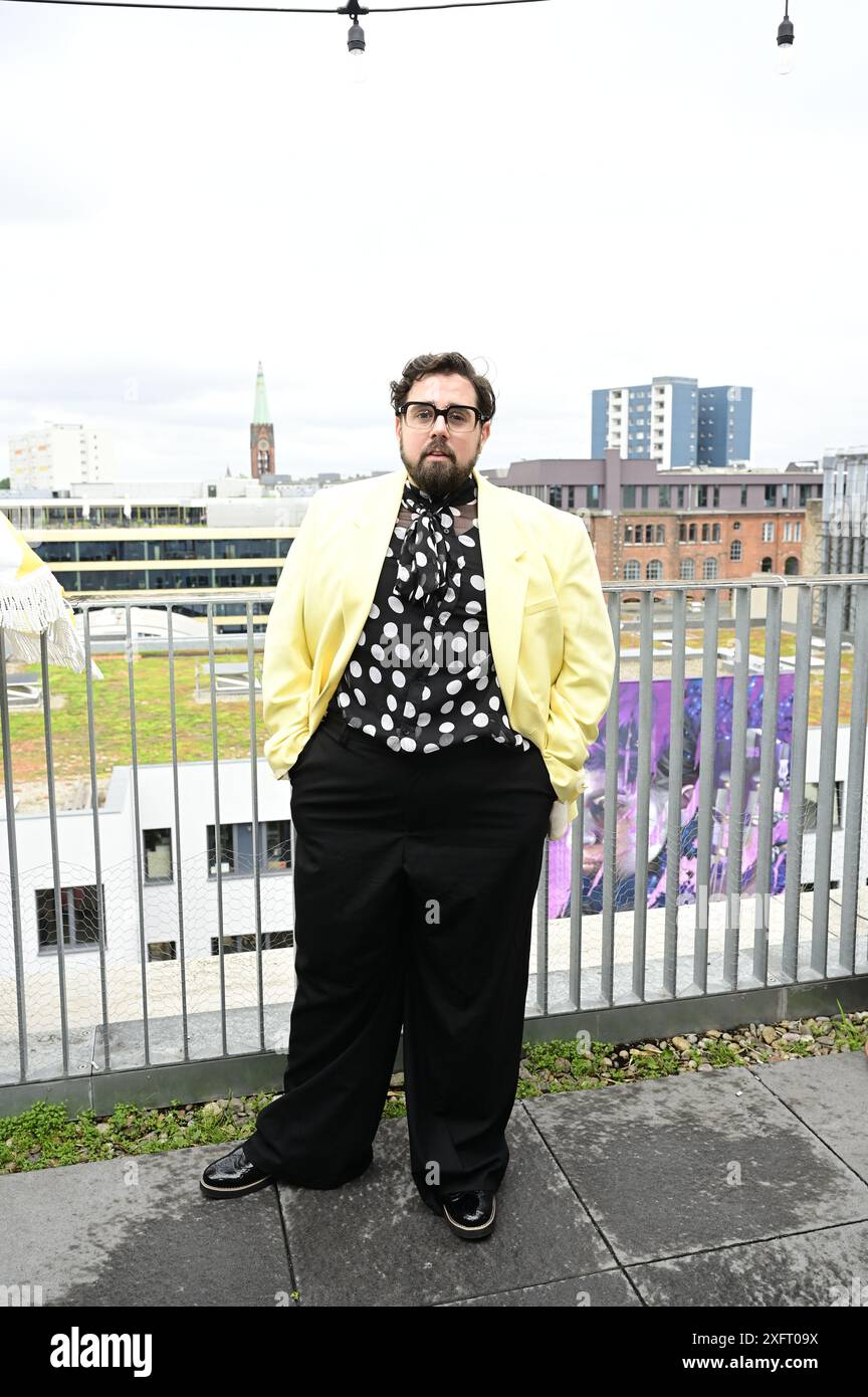 Steven Preisner beim Mates Date Influencer Event auf der Berlin Fashion ...