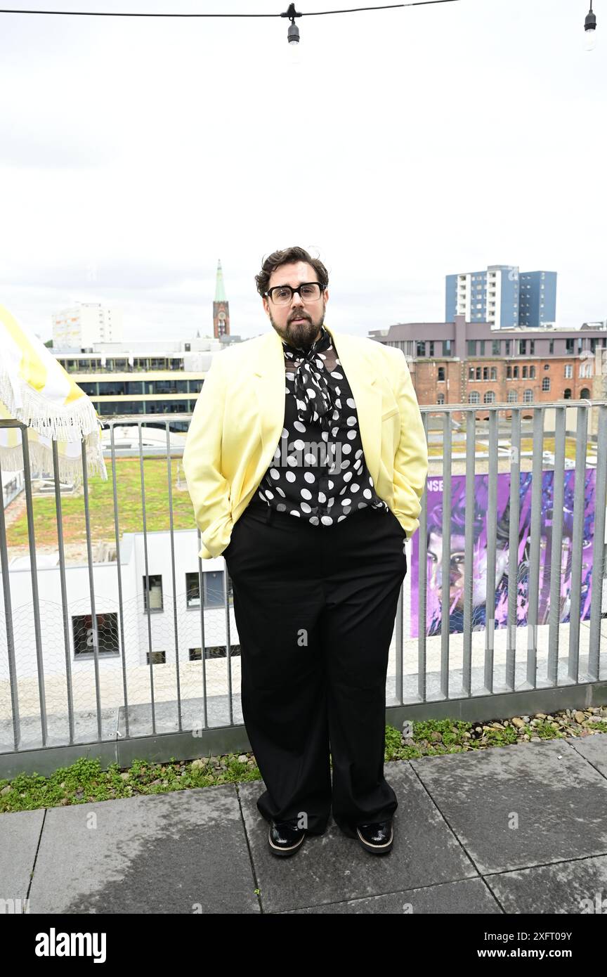 Steven Preisner beim Mates Date Influencer Event auf der Berlin Fashion ...