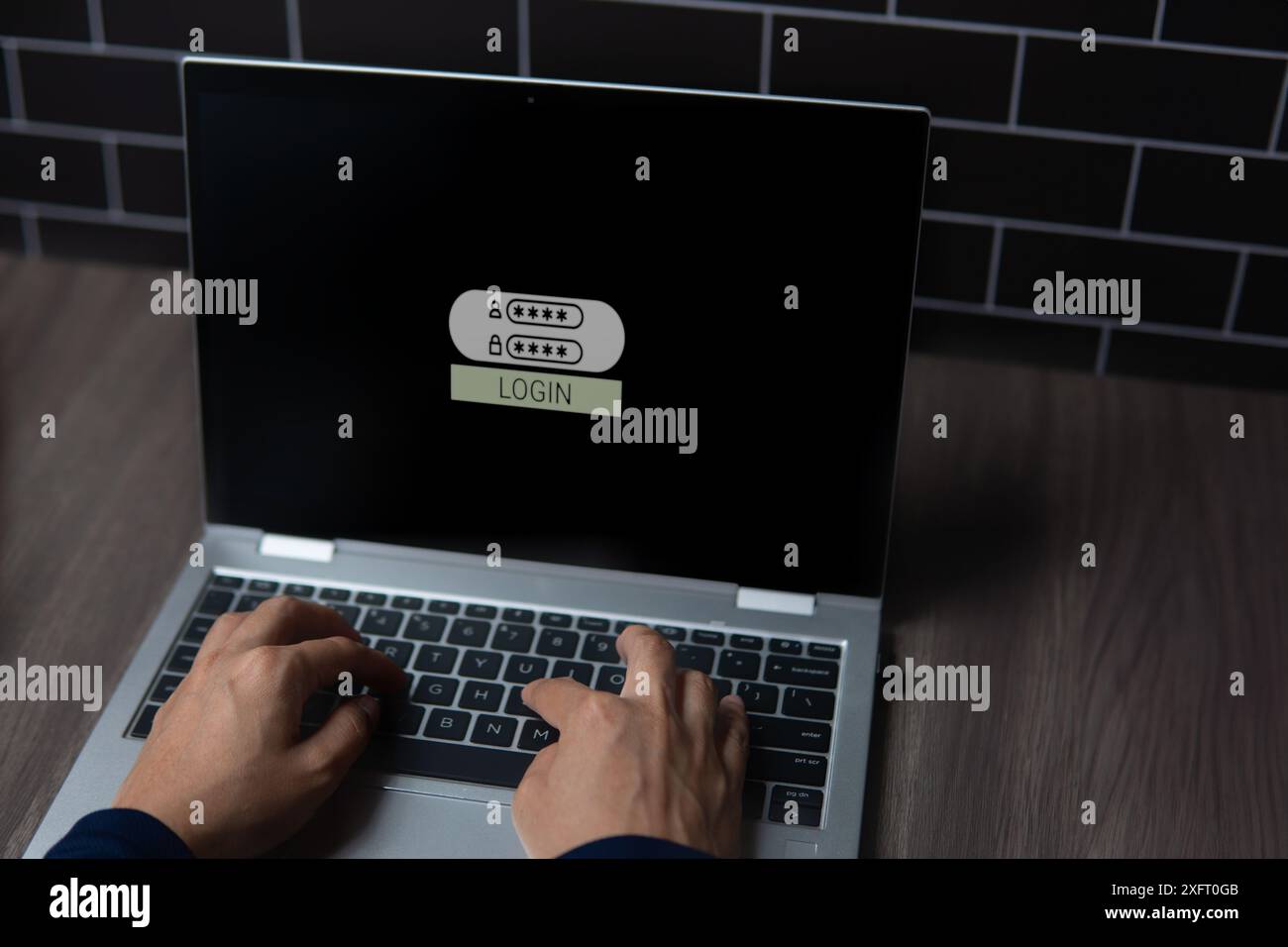 Login verification sign hi-res stock photography and images - Alamy