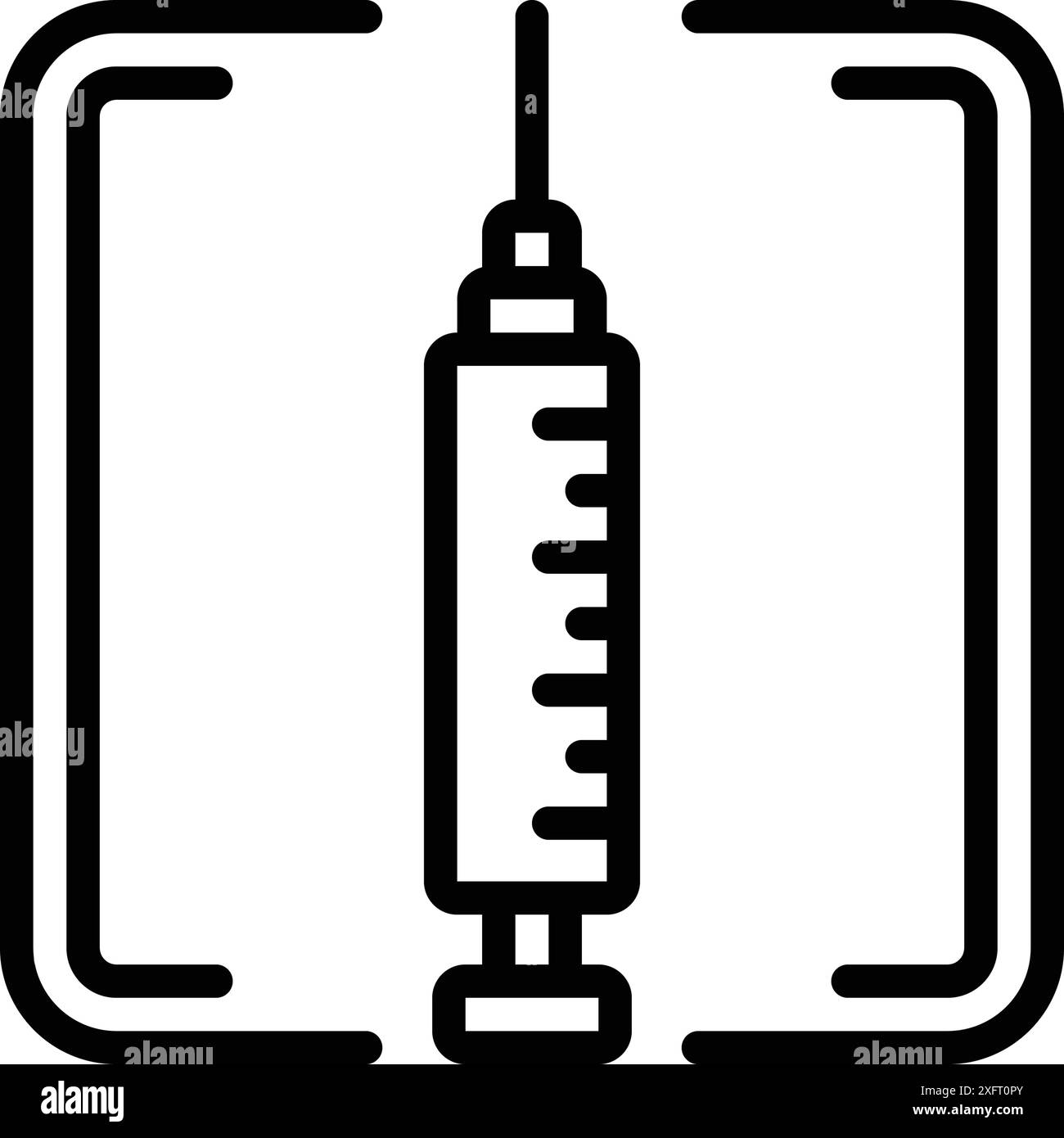 Syringe logo Black and White Stock Photos & Images - Alamy
