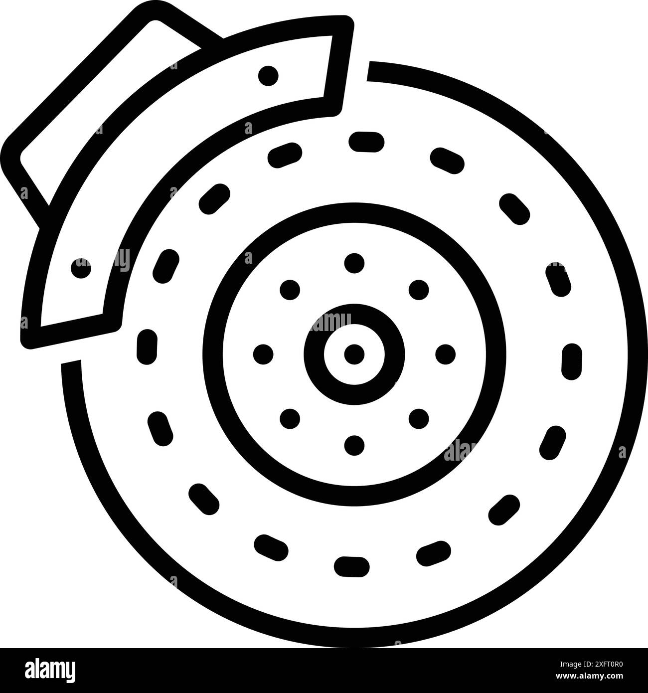 Icon for brakes,pad Stock Vector Image & Art - Alamy