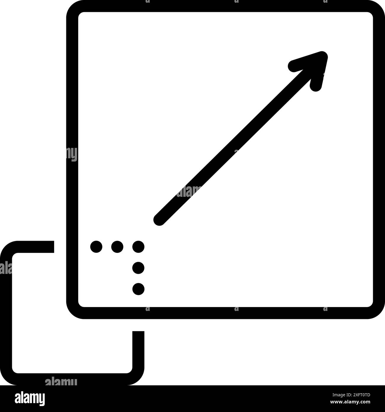 Full screen icon Black and White Stock Photos & Images - Alamy