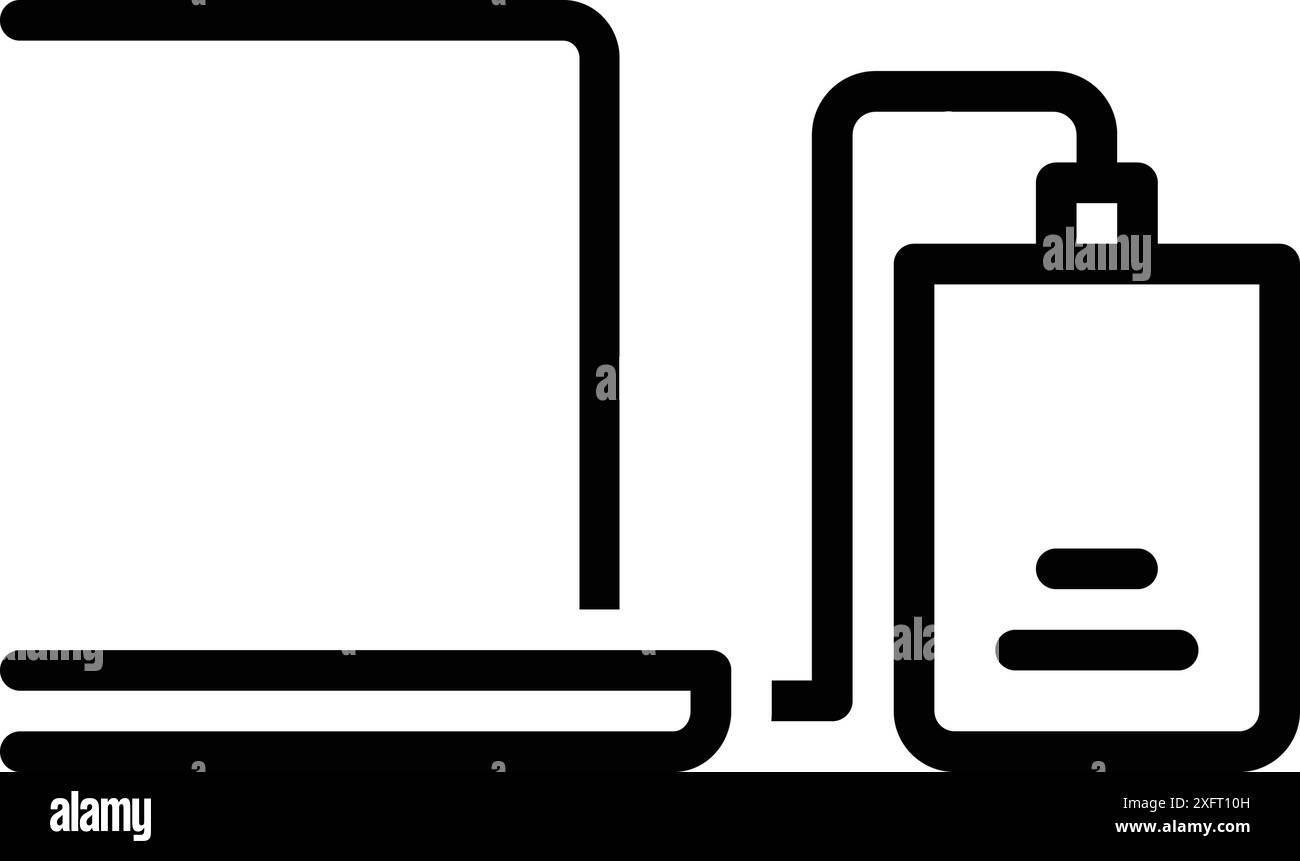 External logo Black and White Stock Photos & Images - Alamy