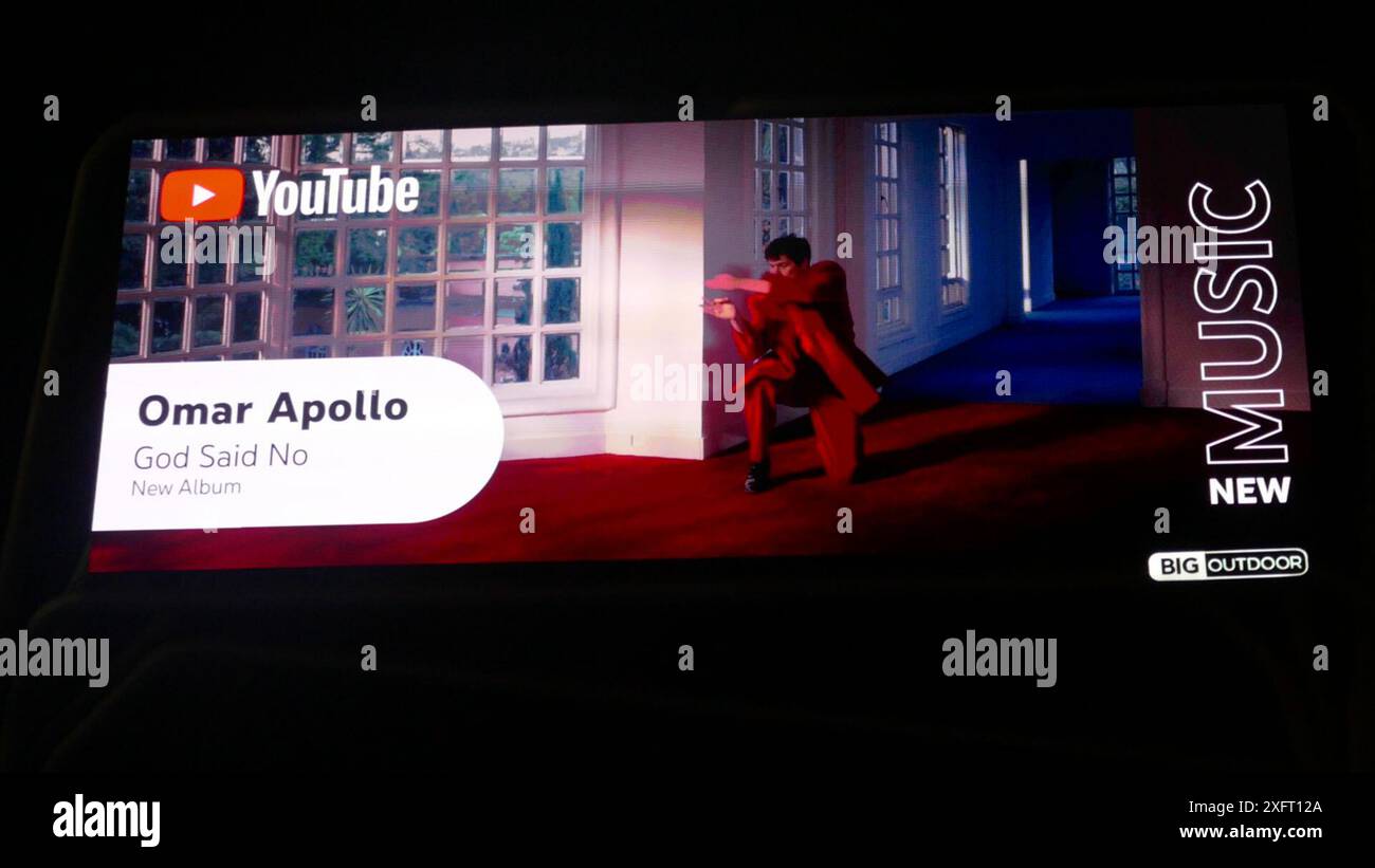 Los Angeles, California, USA 3rd July 2024 Singer Omar Apollo God Said ...