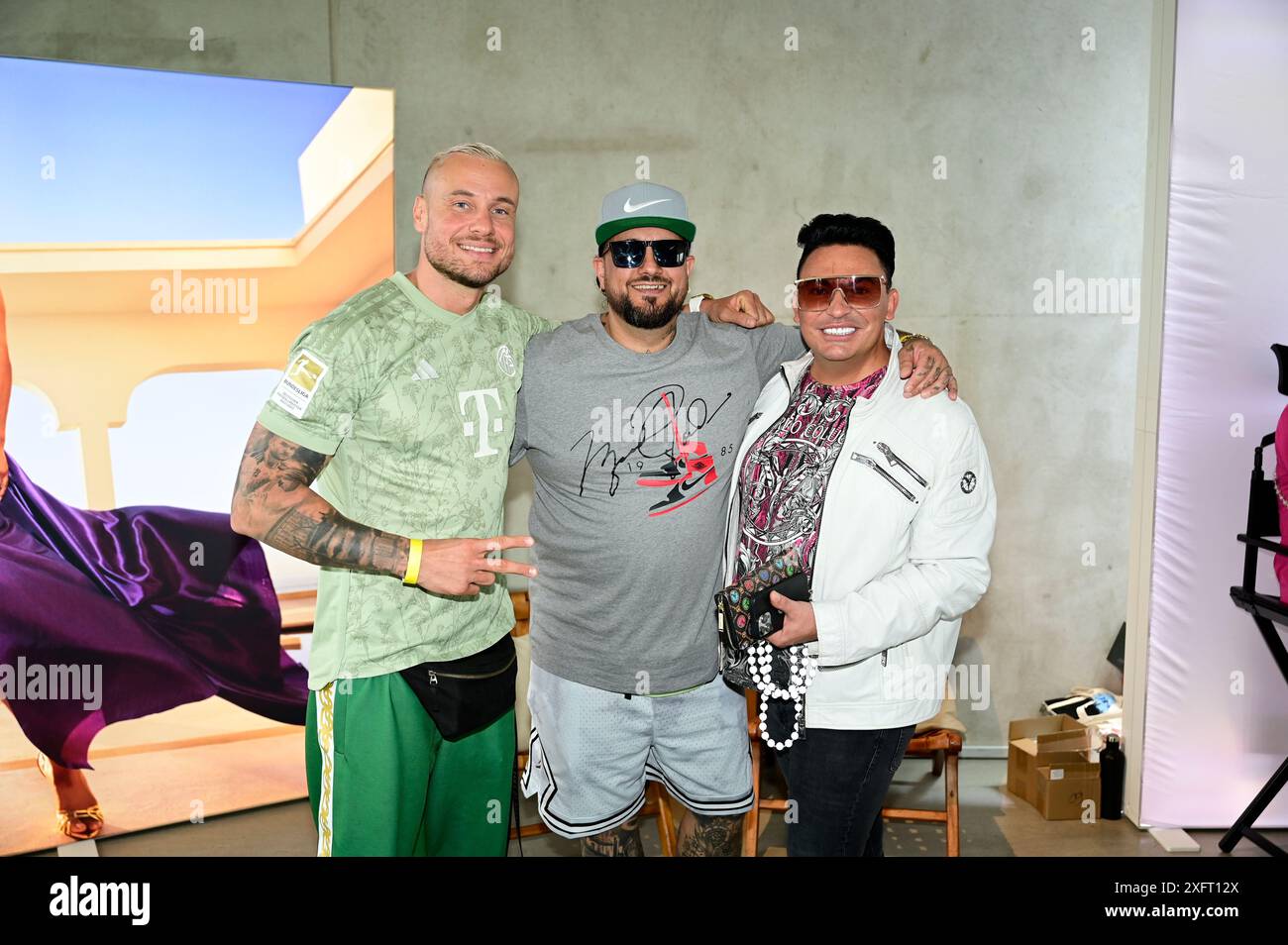 Eric Sindermann, Zain Stief aka prime time zain und Matthias Mangiapane ...