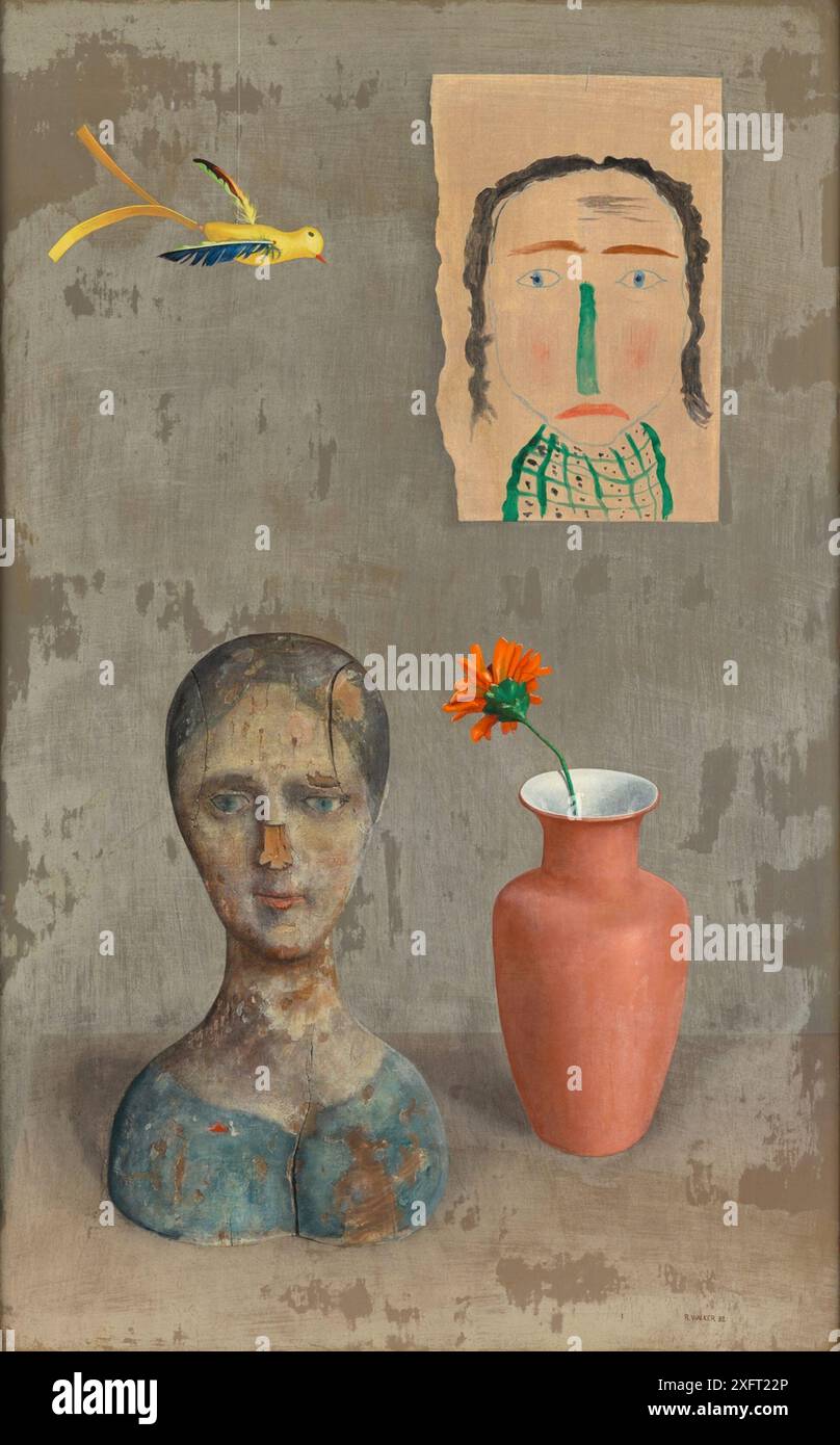 Rudolf Wacker - Two Heads - 1932 Stock Photo - Alamy