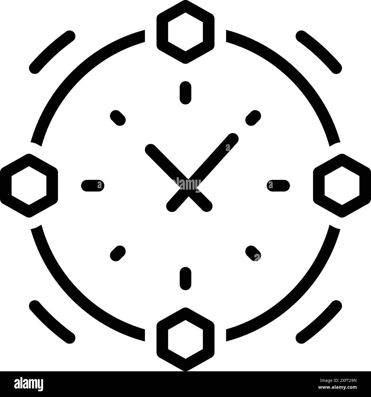 Daily routine, circle Cut Out Stock Images & Pictures - Alamy