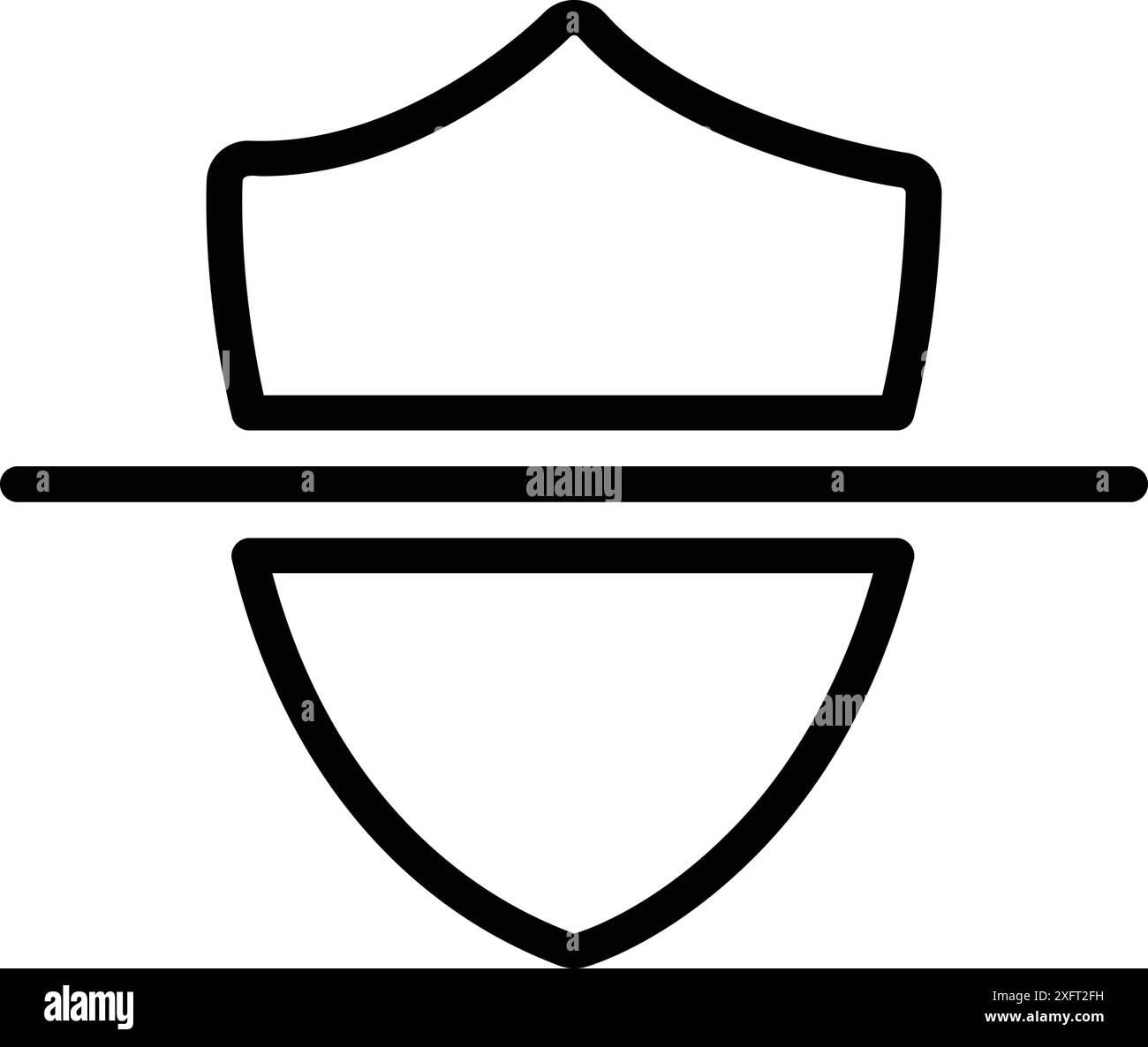 Icon for divisions,segregate Stock Vector Image & Art - Alamy