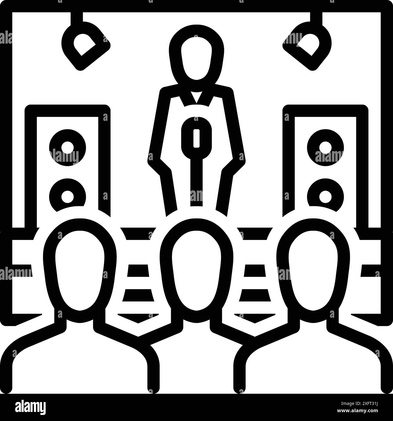 Icon for concerts,stage Stock Vector Image & Art - Alamy