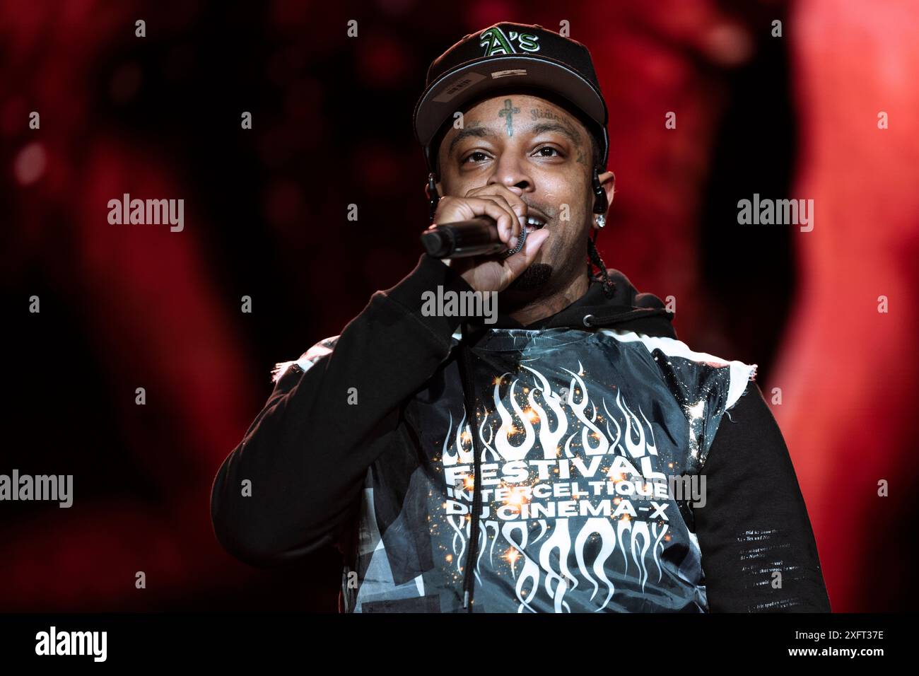 21 savage roskilde festival hi-res stock photography and images - Alamy