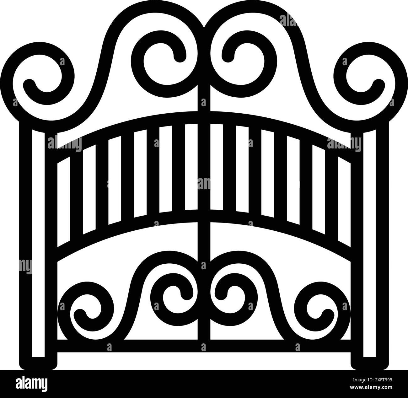 Icon for gates,fence Stock Vector Image & Art - Alamy