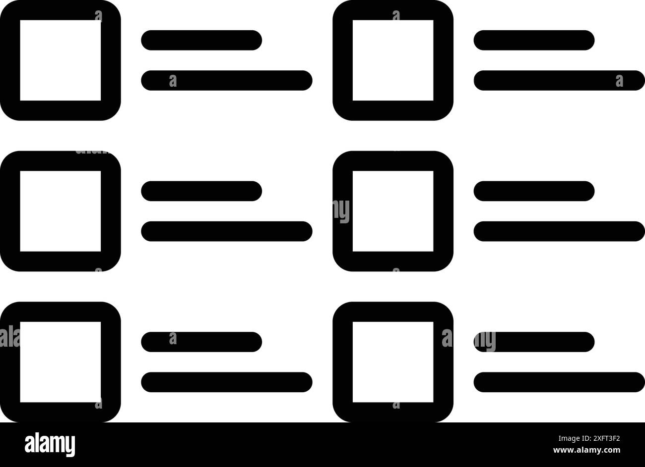 Icon for thumbnails,list Stock Vector Image & Art - Alamy