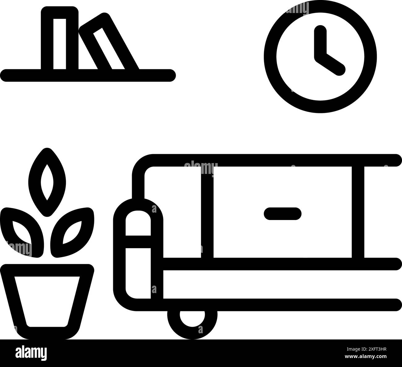 Logo sign office indoor Stock Vector Images - Alamy