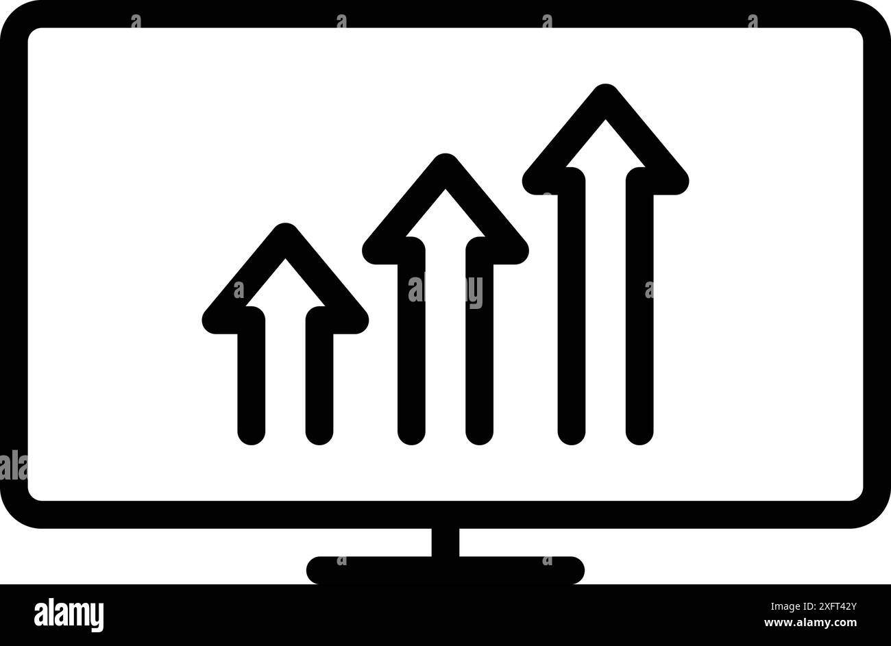 Icon for increased,graph Stock Vector Image & Art - Alamy