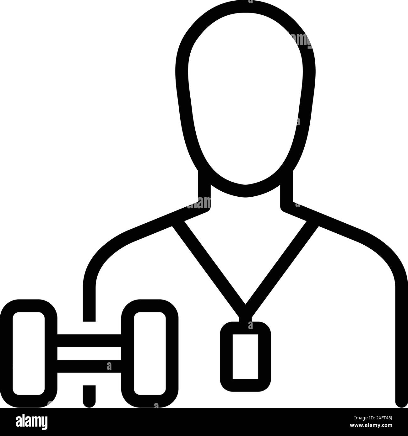 Icon for trainer,exercise Stock Vector Image & Art - Alamy