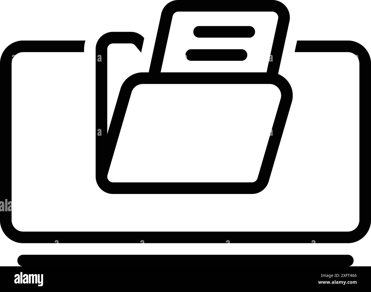 Icon for filing,folder Stock Vector Image & Art - Alamy