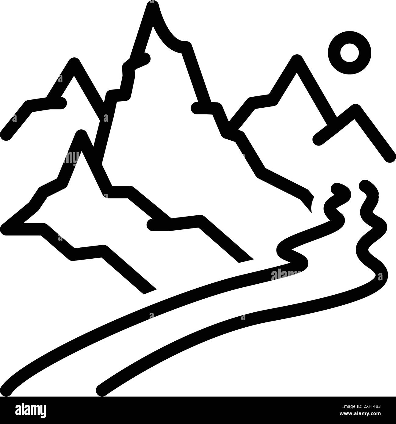 Rill streamlet Stock Vector Images - Alamy