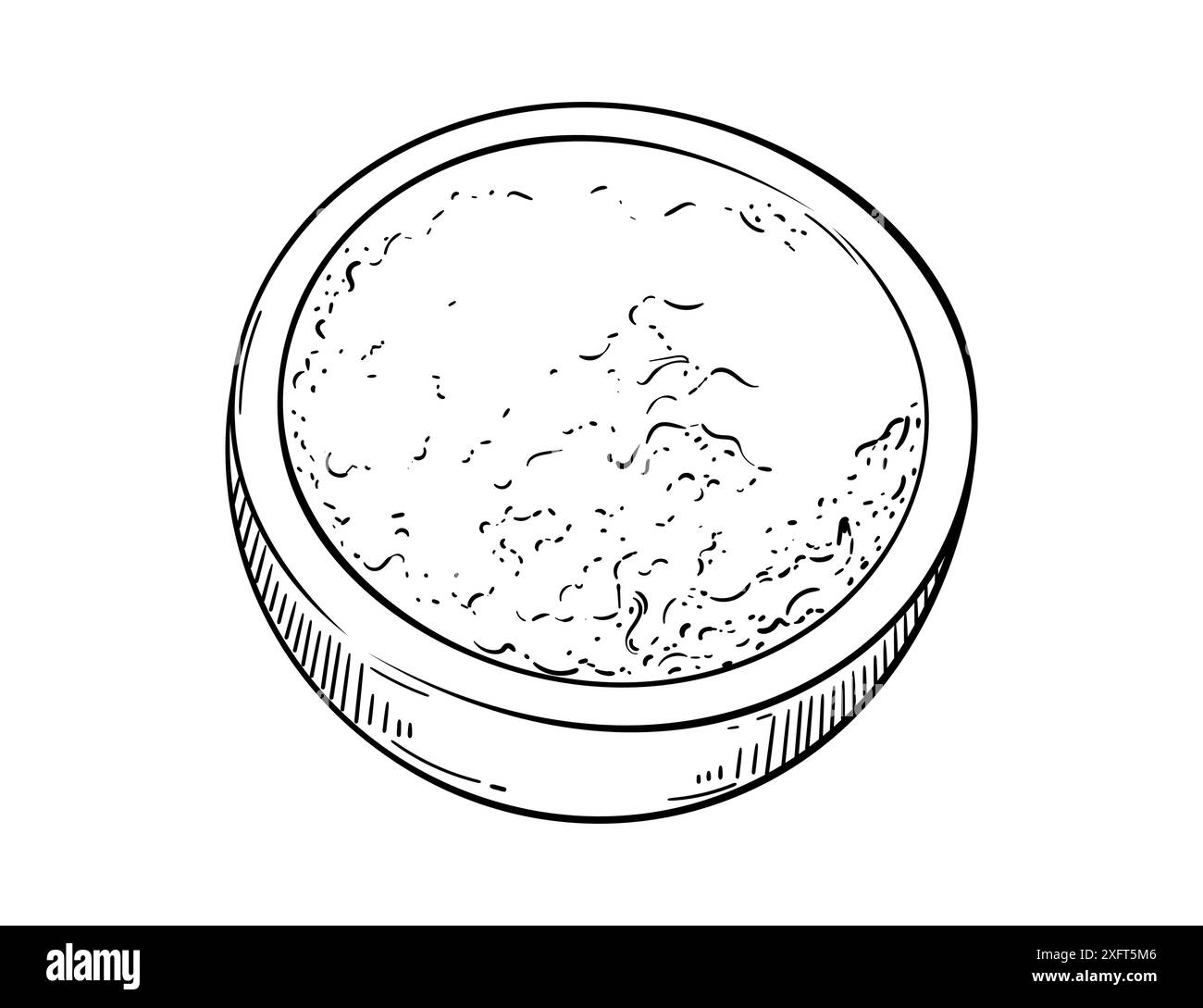 Cacao flour Black and White Stock Photos & Images - Alamy