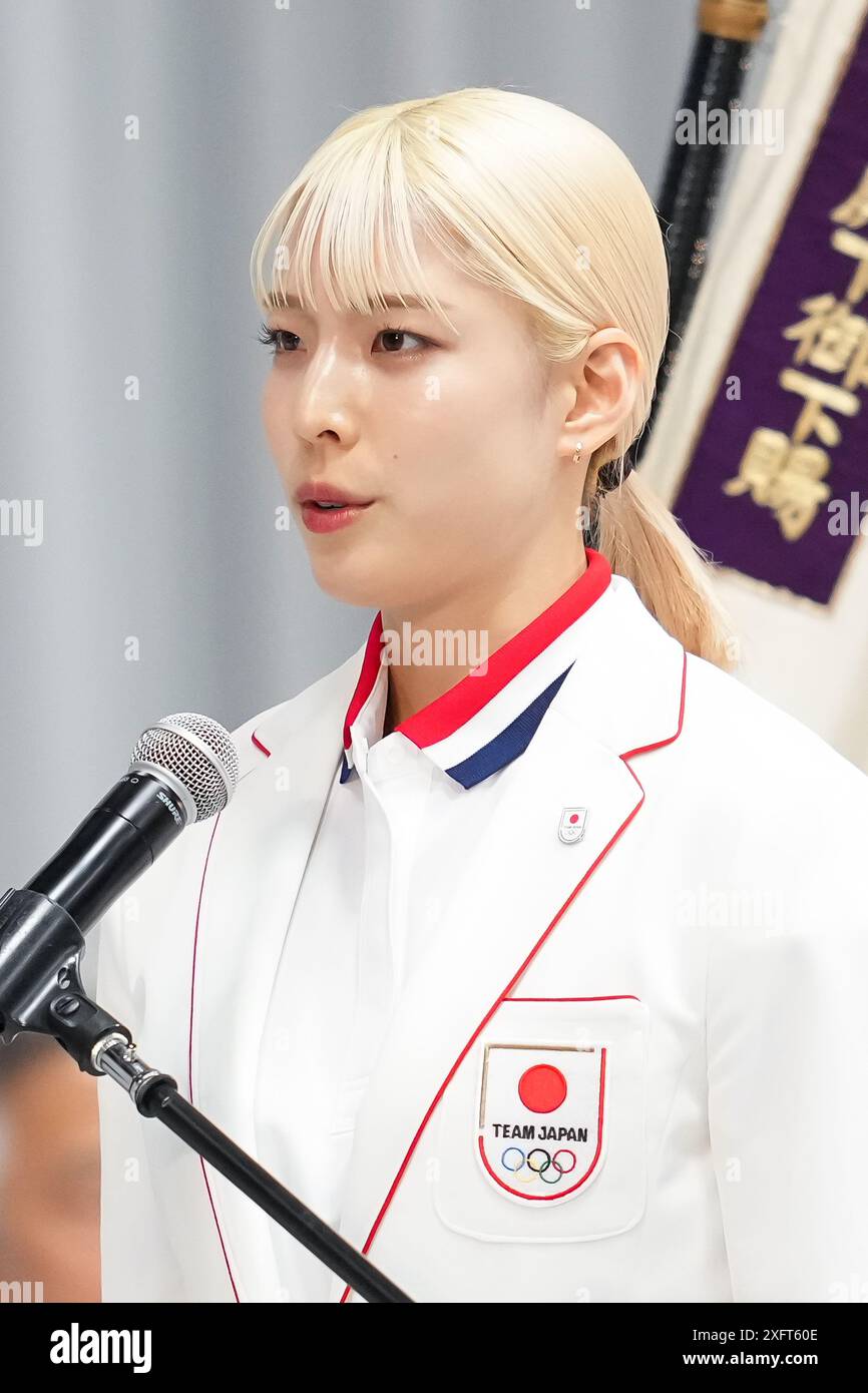 Tokyo, Japan. 5th July, 2024. Misaki Emura (JPN) Olympic : Japan ...
