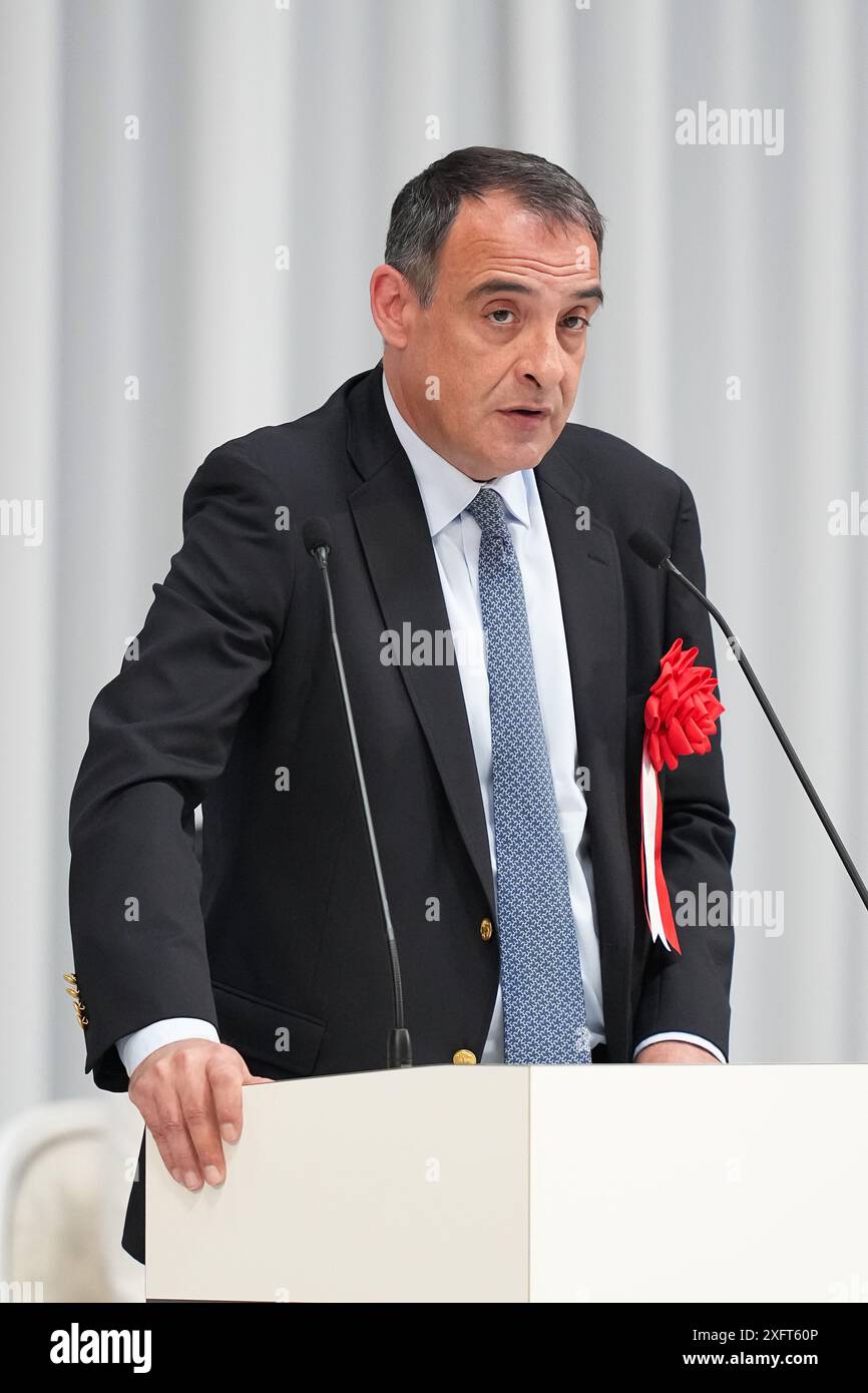 Tokyo, Japan. 5th July, 2024. Philippe Setton Olympic : Japan National ...