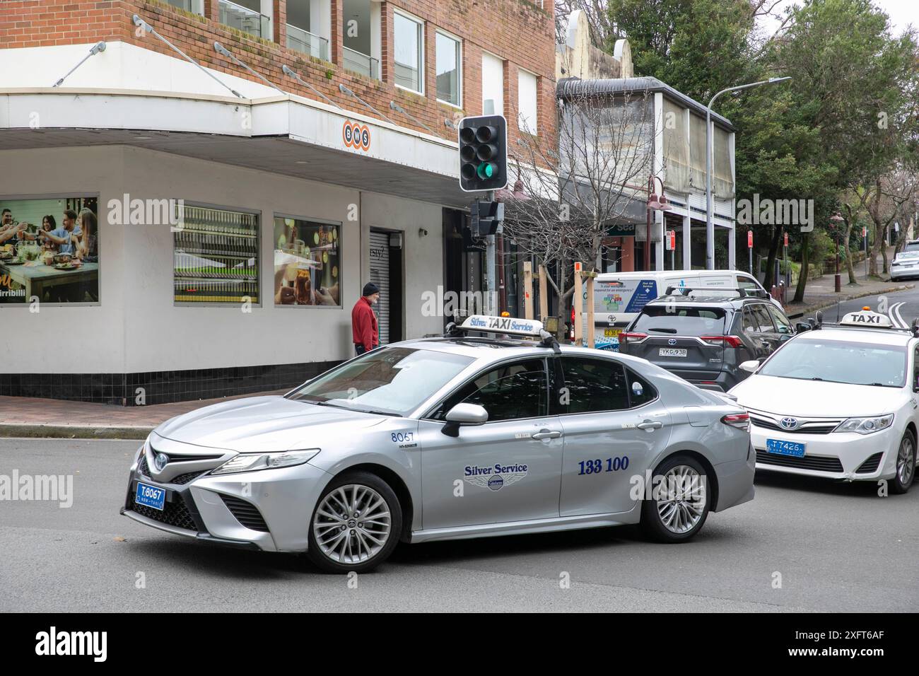 Australian sydney taxi car hi-res stock photography and images - Alamy