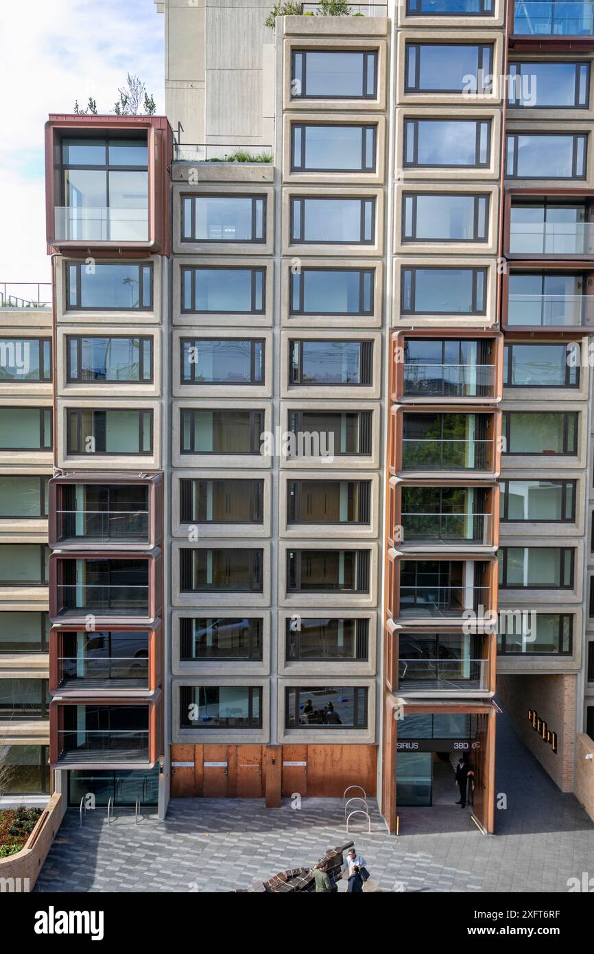 Sirius building in The Rocks area of Sydney city centre, refurbished ...