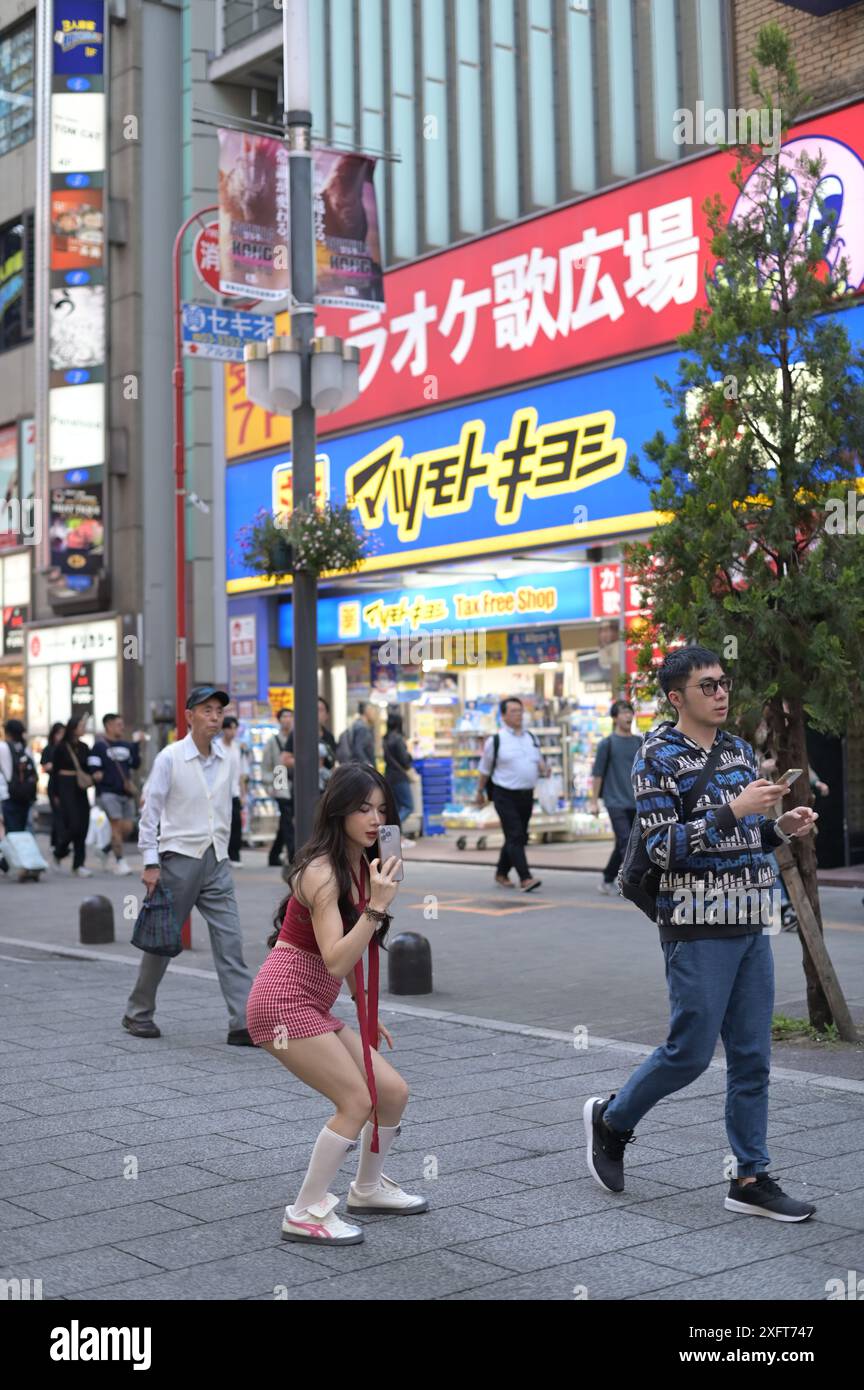 Tokyo street sight view and atmosphere. April 30th 2024 FAMA © Fausto ...