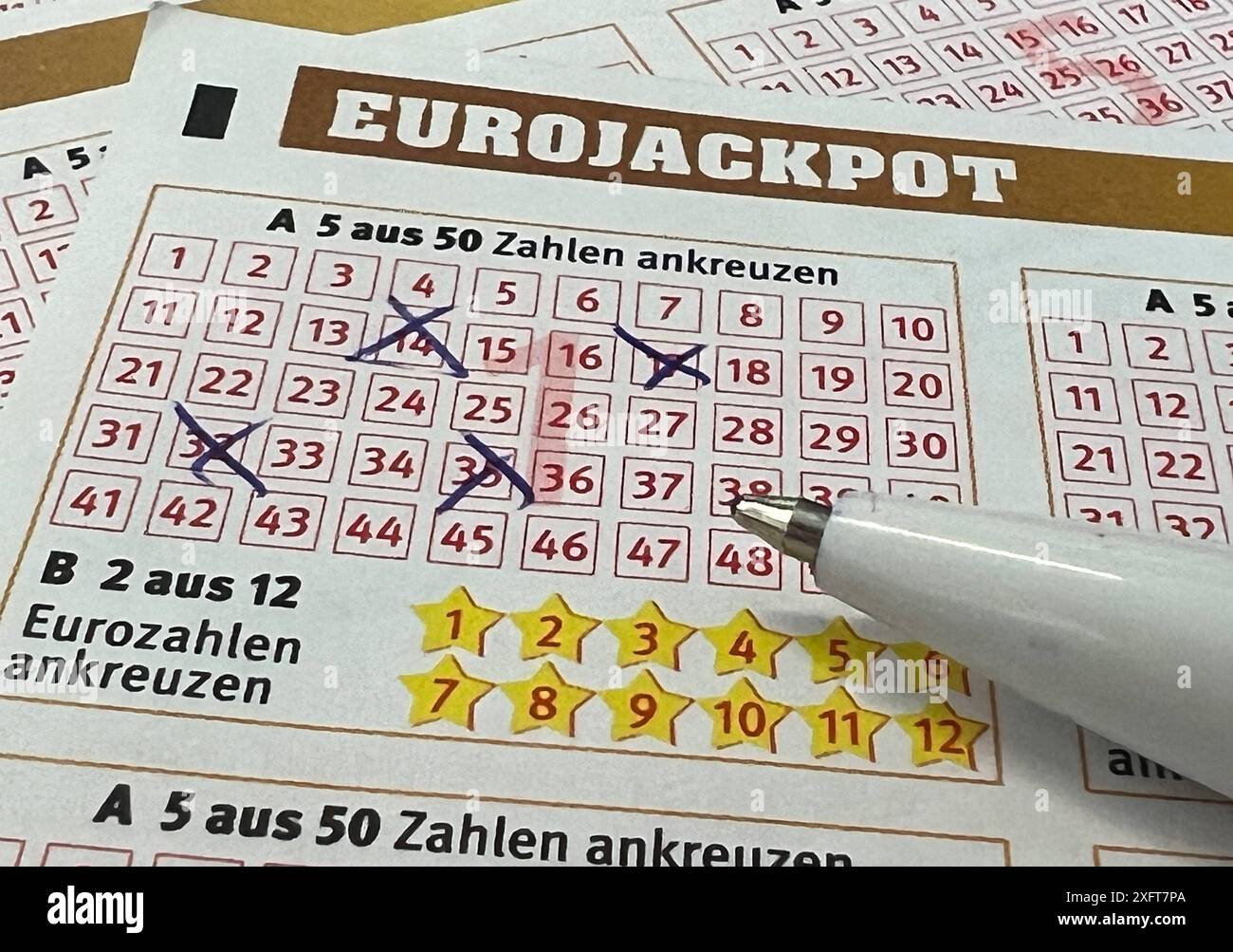 Tippschein hi-res stock photography and images - Alamy