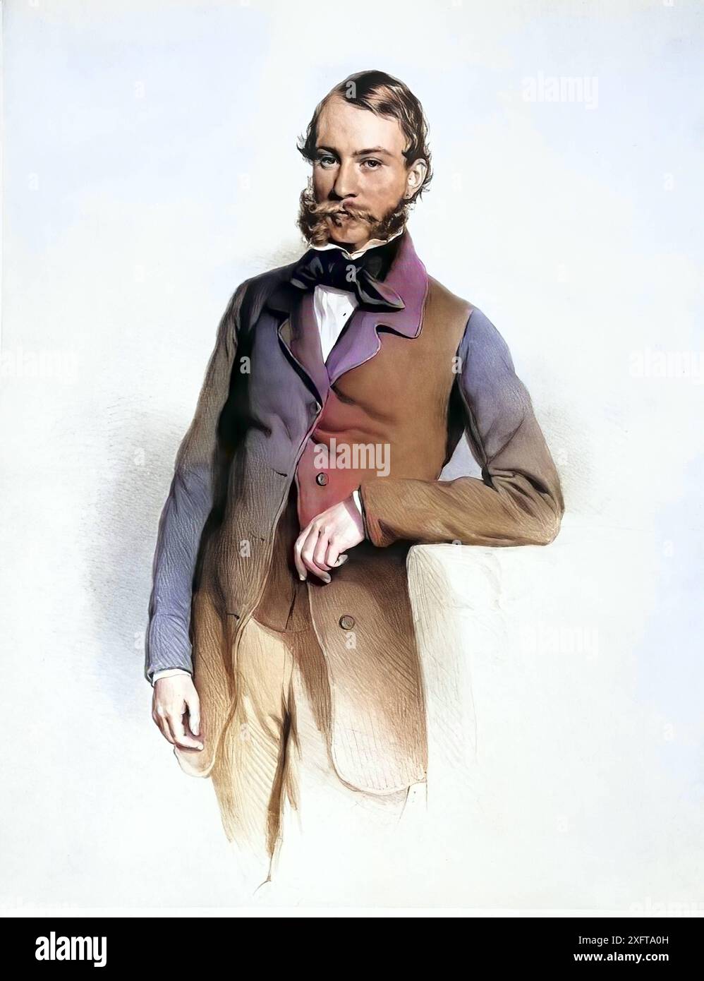 Wilhelm Conrad, 1822-1899, deutscher Bankier und Großgrundbesitzer ...