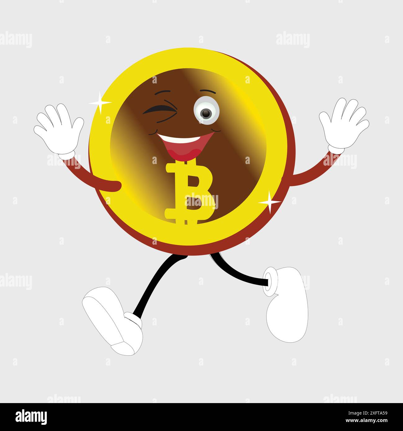 Bitcoin payment vector animation isolated hi-res stock photography and ...