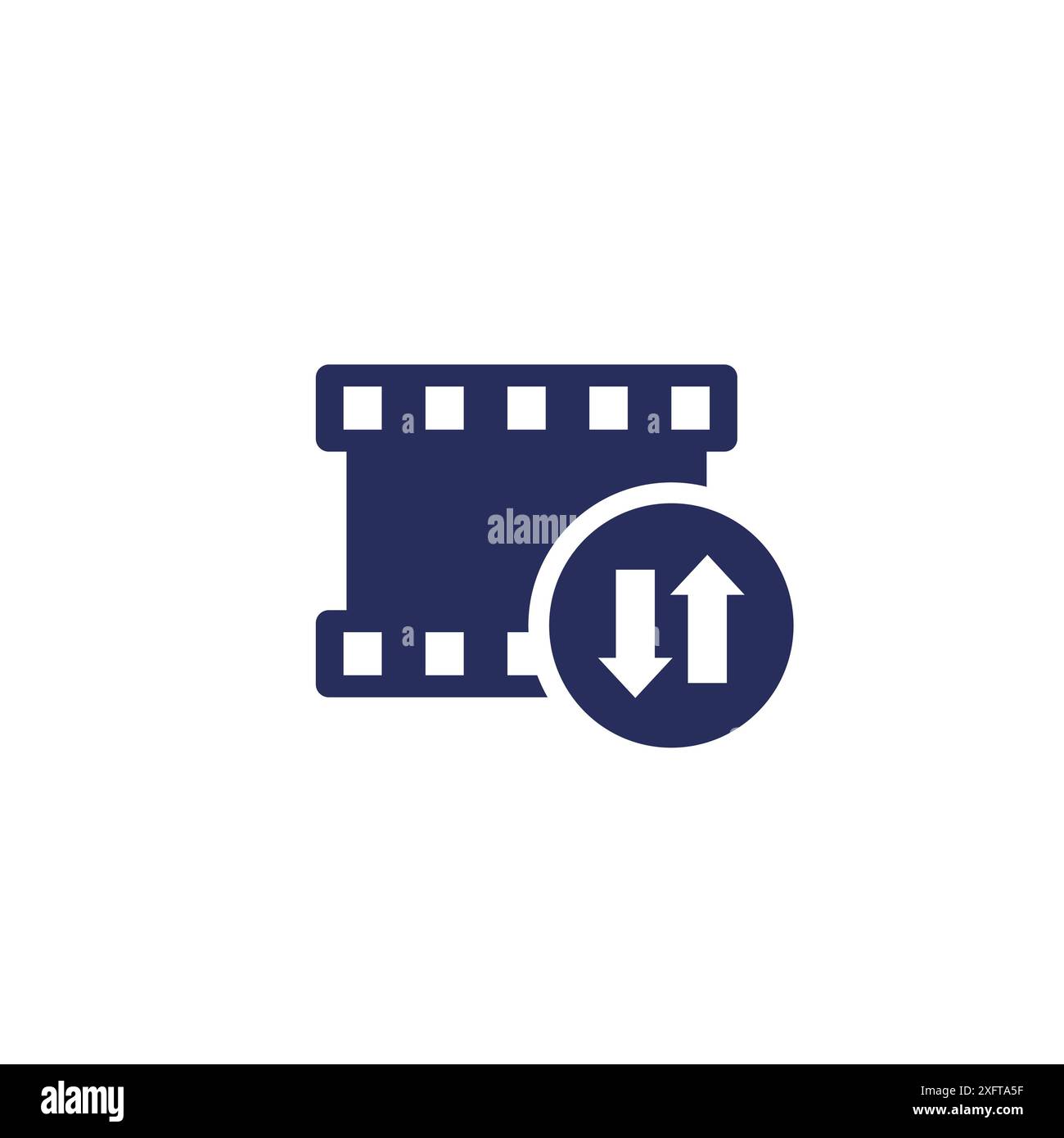 Video transfer icon film Cut Out Stock Images & Pictures - Alamy