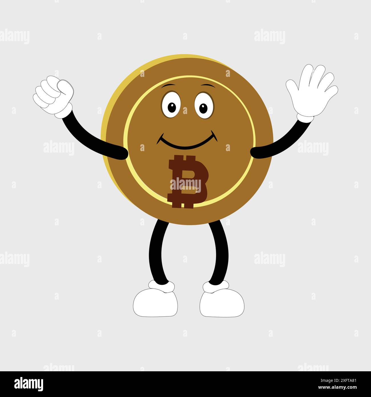 Bitcoin payment vector animation isolated hi-res stock photography and ...