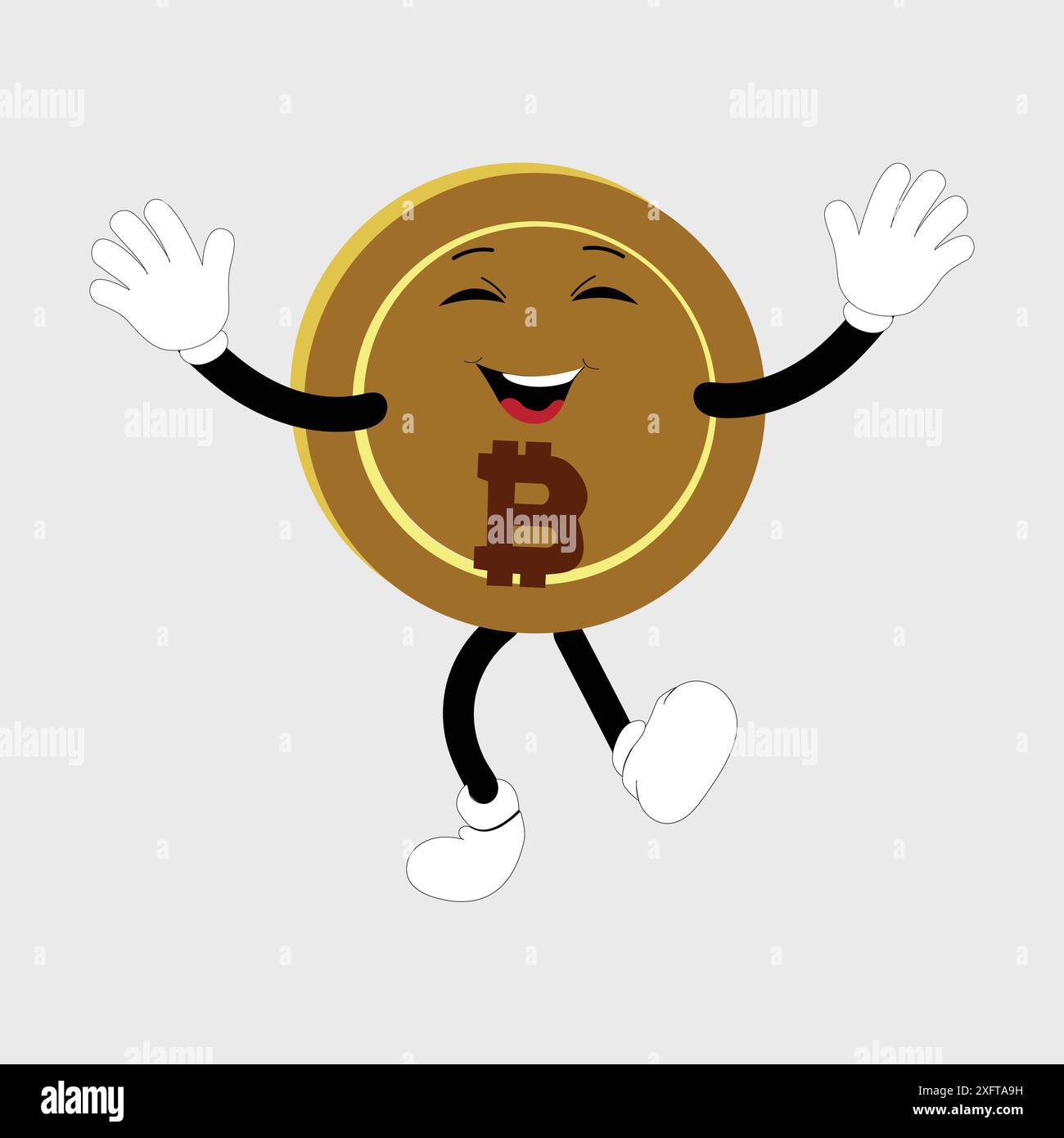 Bitcoin payment vector animation isolated hi-res stock photography and ...