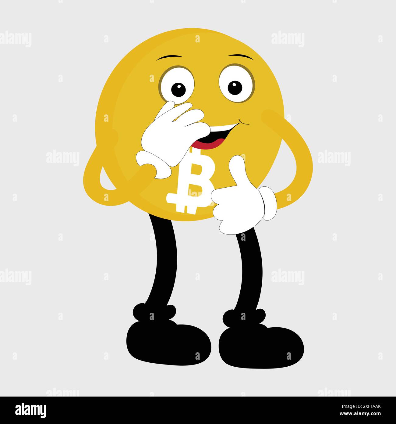 Bitcoin payment vector animation isolated hi-res stock photography and ...