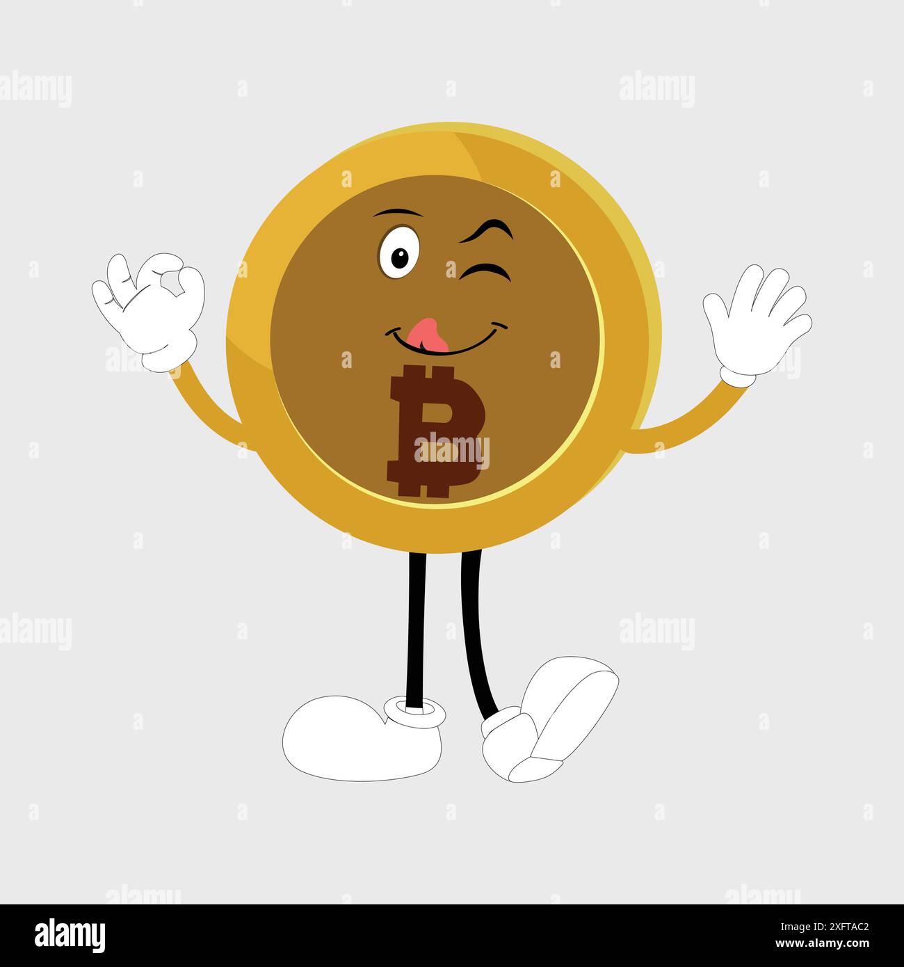Bitcoin payment vector animation isolated hi-res stock photography and ...