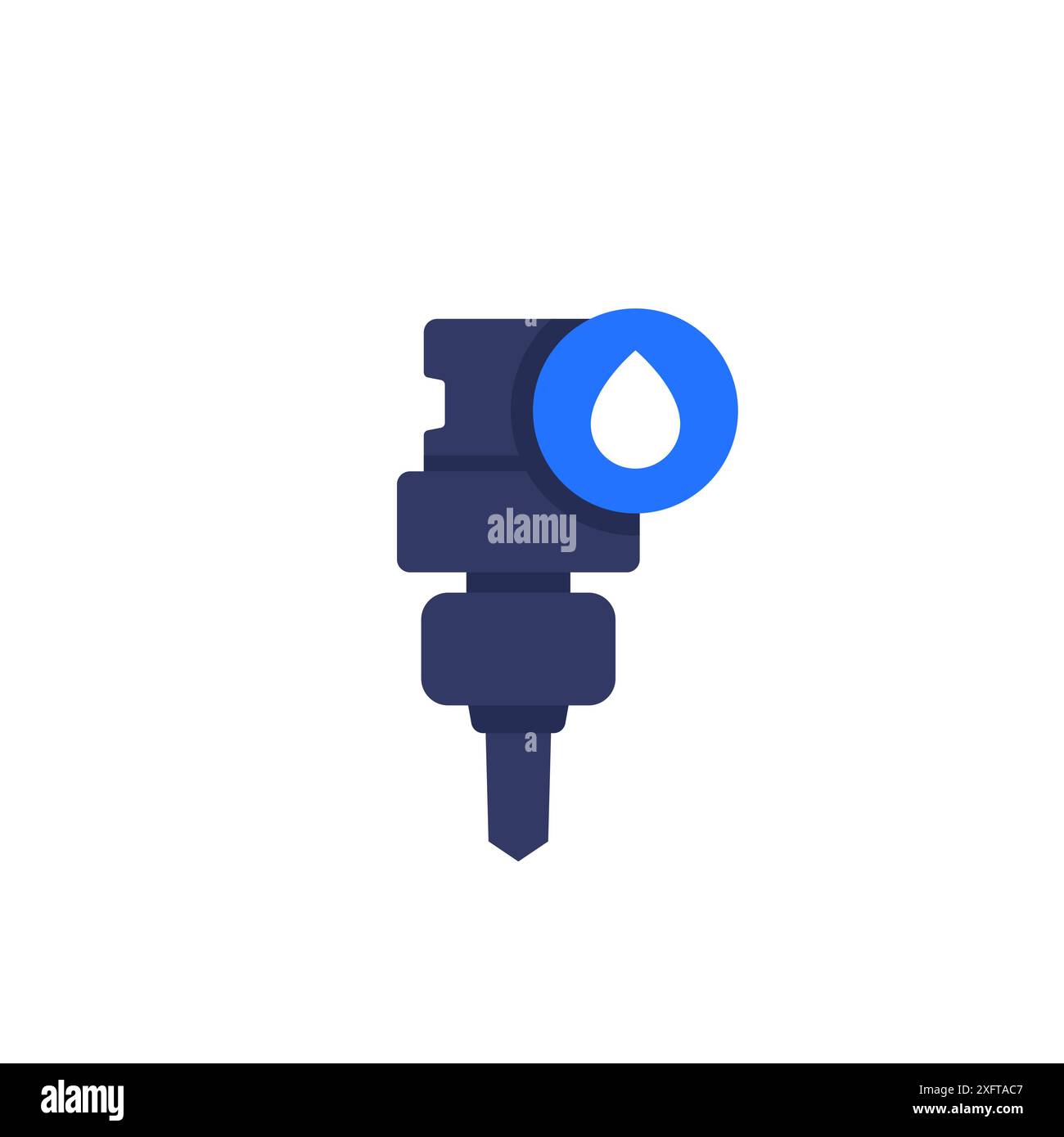 Cutting with a water, CNC machine vector icon Stock Vector Image & Art ...