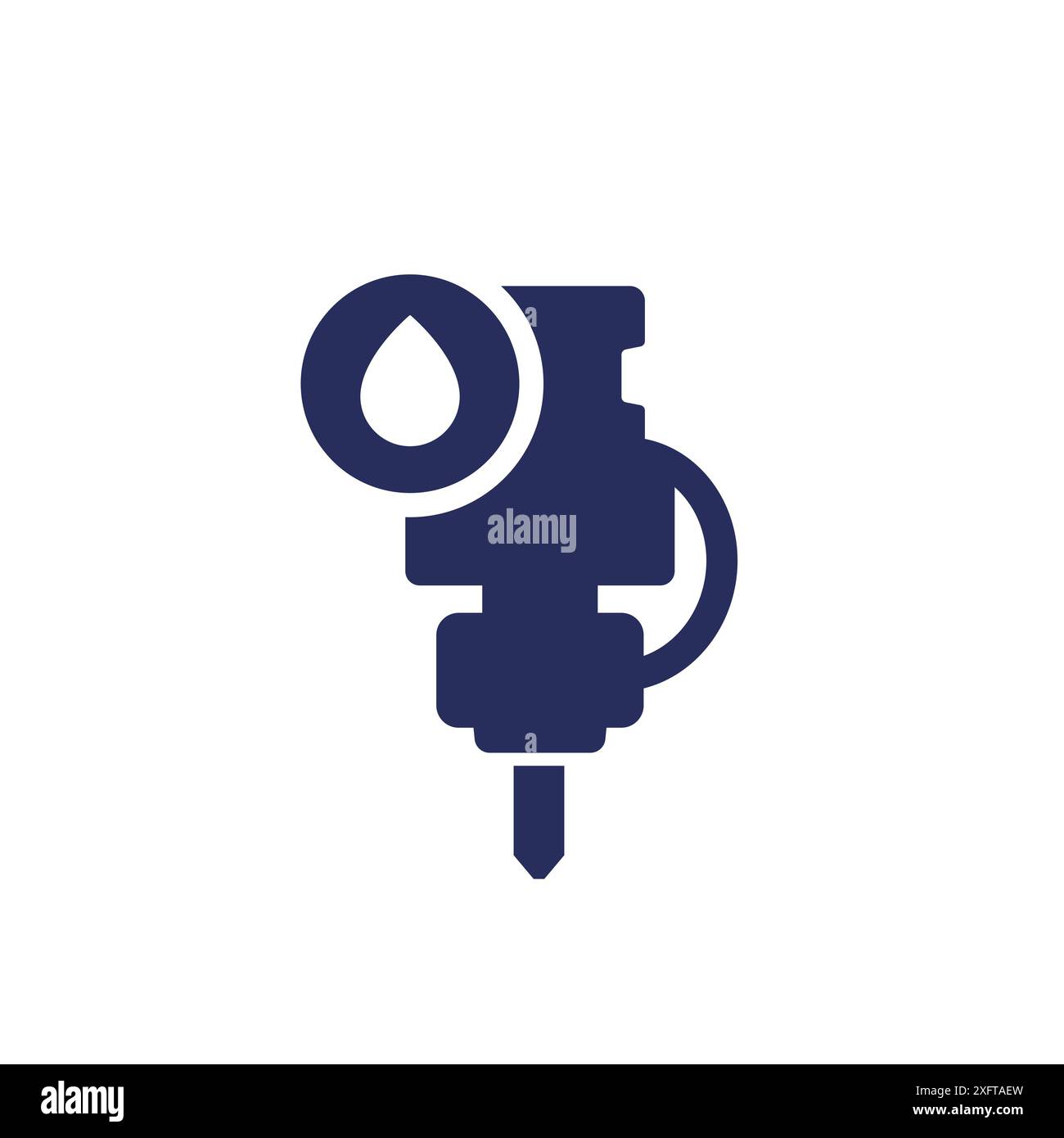 Process cutting steel metal Stock Vector Images - Alamy