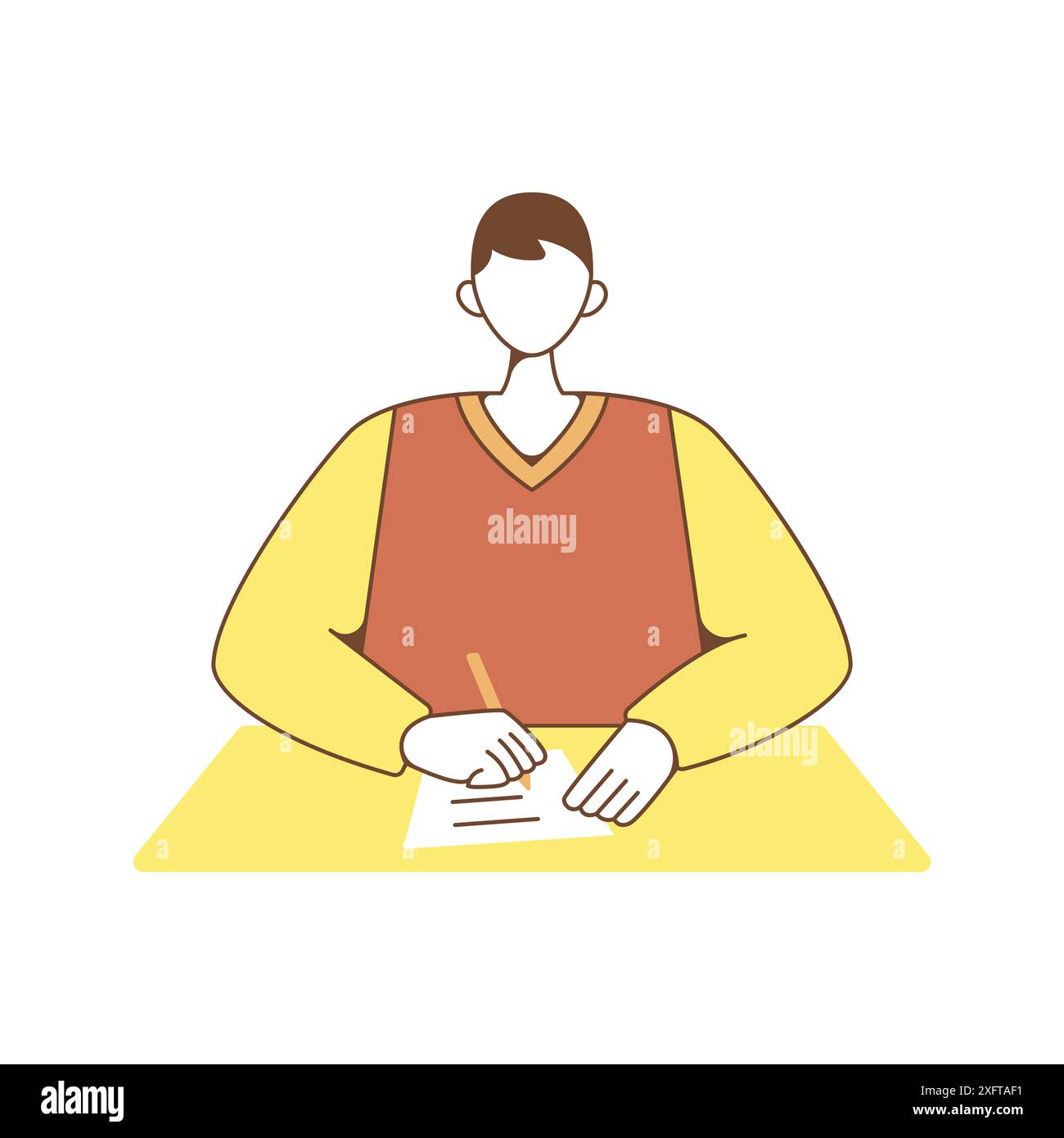 High school record Stock Vector Images - Alamy