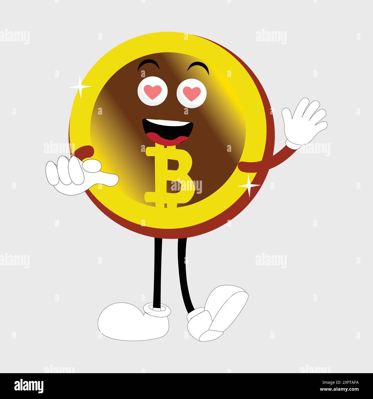 Bitcoin payment vector animation isolated hi-res stock photography and ...