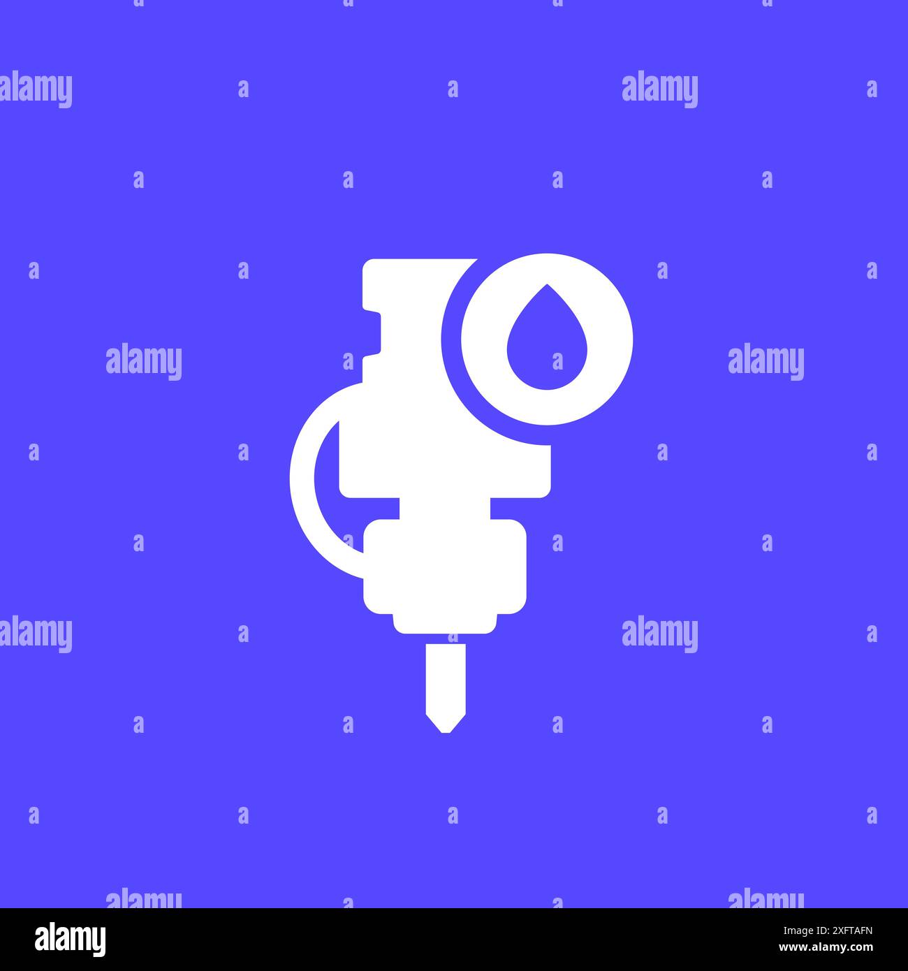 Process cutting steel metal Stock Vector Images - Alamy